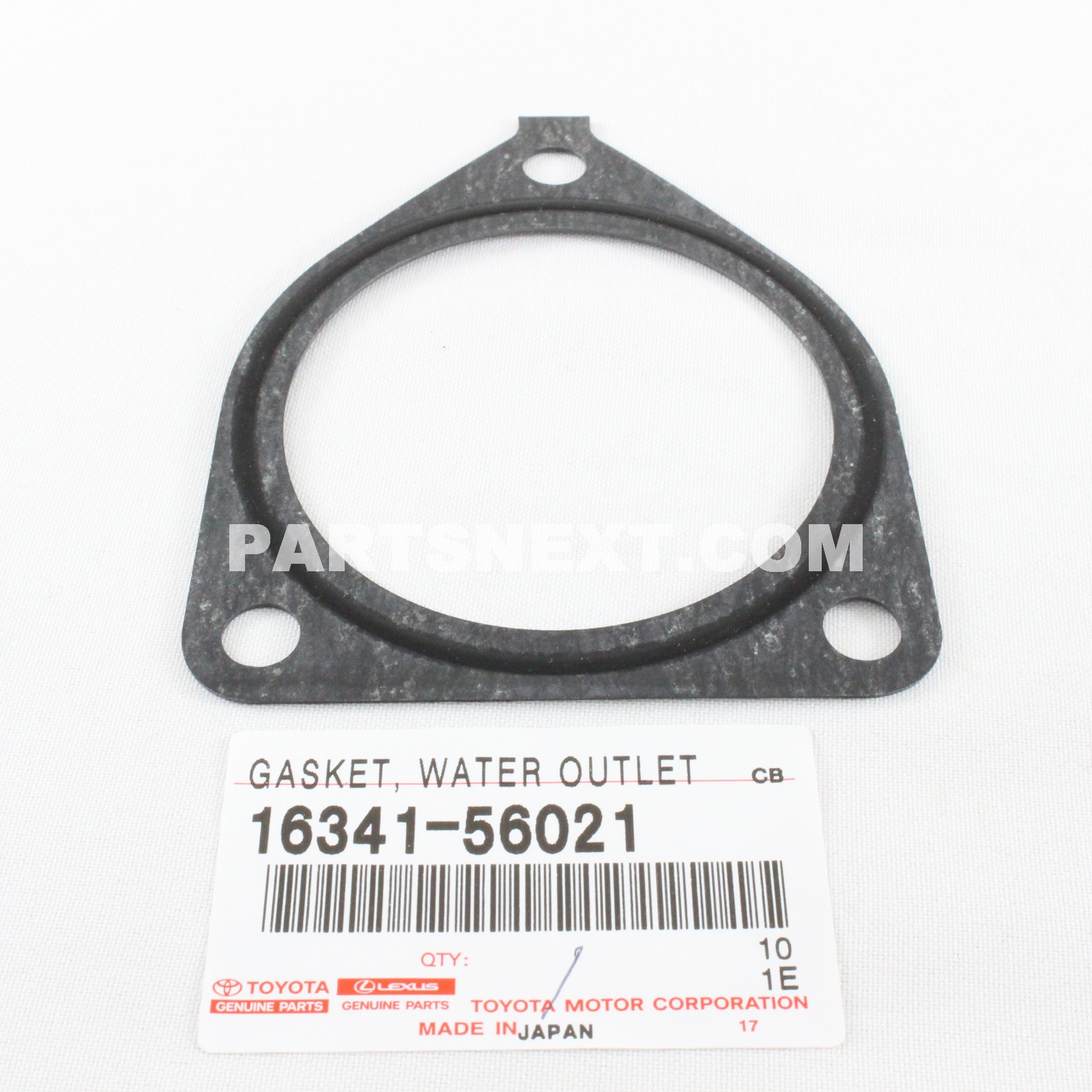 Toyota :: 16341-56021 GASKET, WATER OUTLET