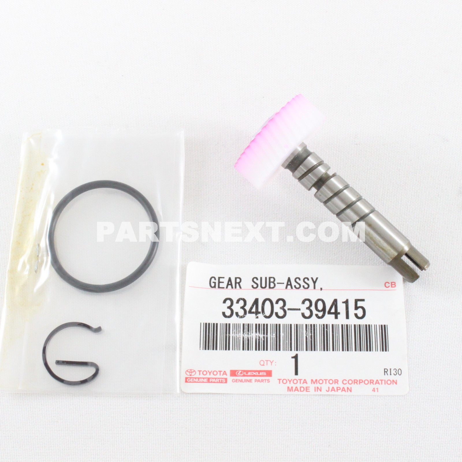 Toyota :: 33403-39415 GEAR SUB-ASSY, SPEEDOMETER DRIVEN (ATM)