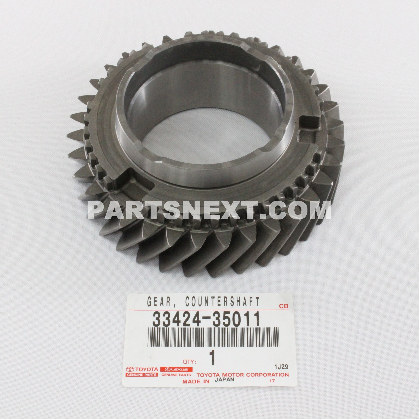 Toyota :: 33424-35011 GEAR, COUNTER SHAFT 2ND SPEED
