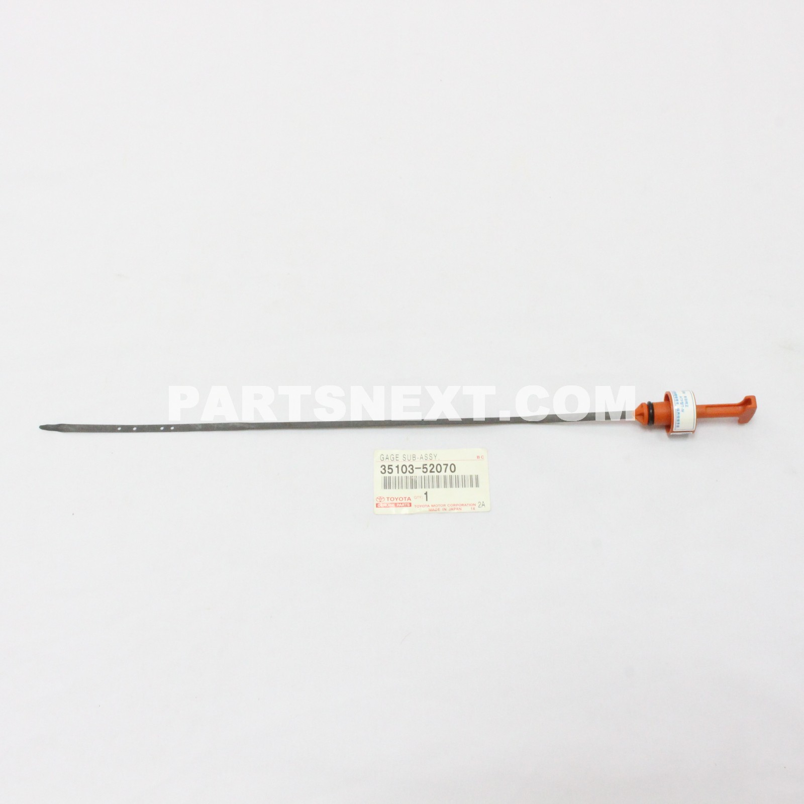 Toyota :: 35103-52070 GAGE SUB-ASSY, TRANSMISSION OIL LEVEL