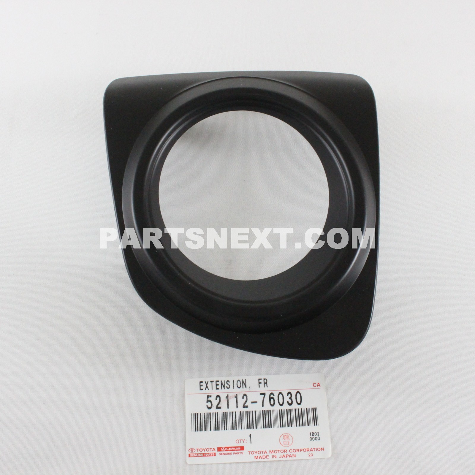 Toyota :: 52112-76030 EXTENSION, FRONT BUMPER, RH