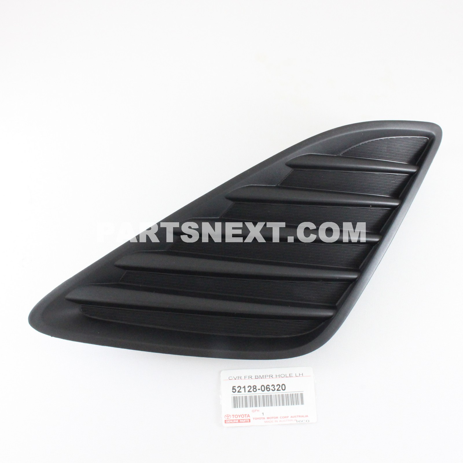 Toyota :: 52128-06320 COVER, FRONT BUMPER HOLE, LH