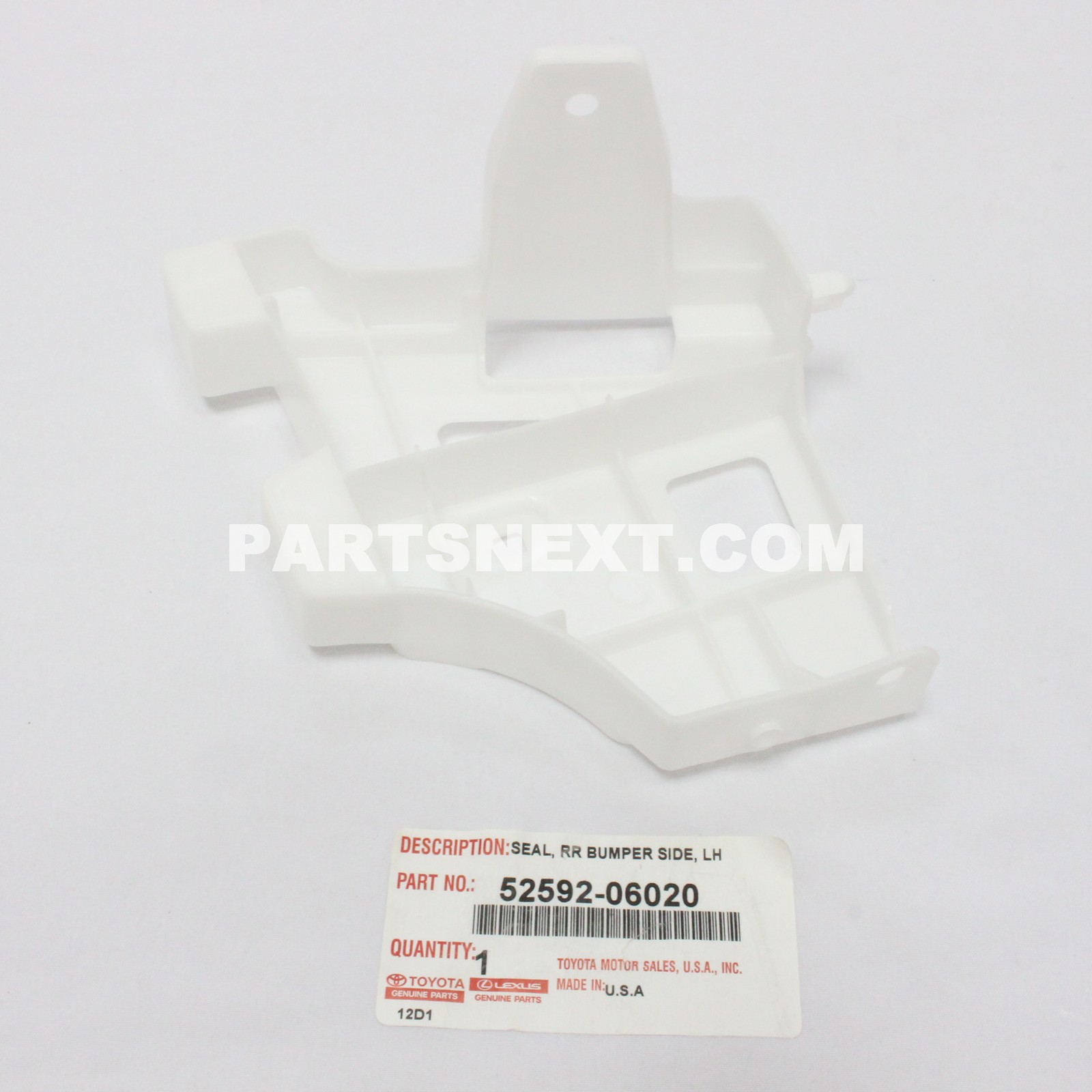 Toyota :: 52592-06020 SEAL, REAR BUMPER SIDE, LH