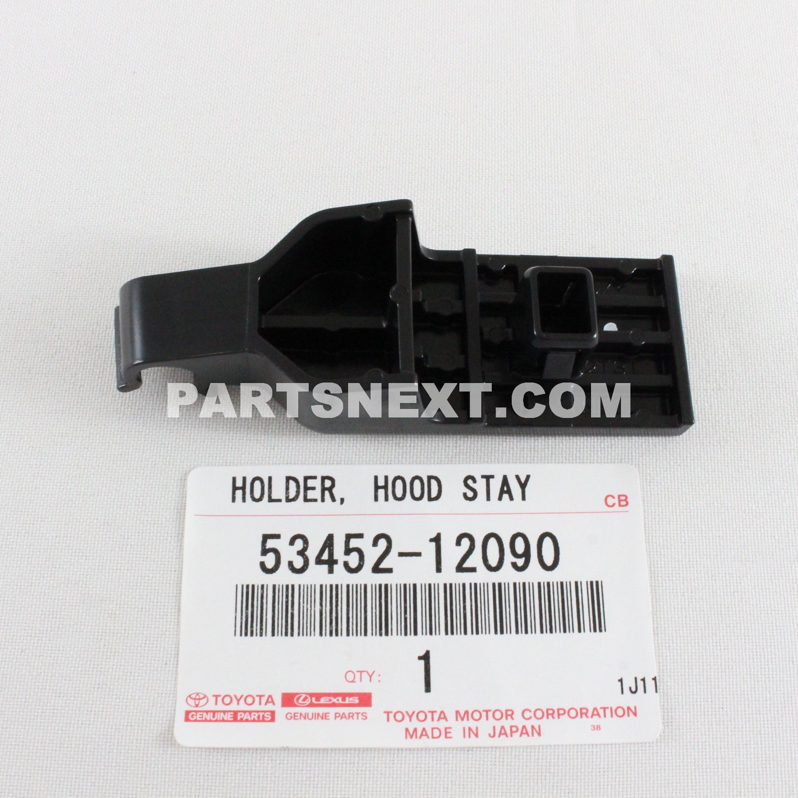 Toyota :: 53452-12090 HOLDER, HOOD STAY