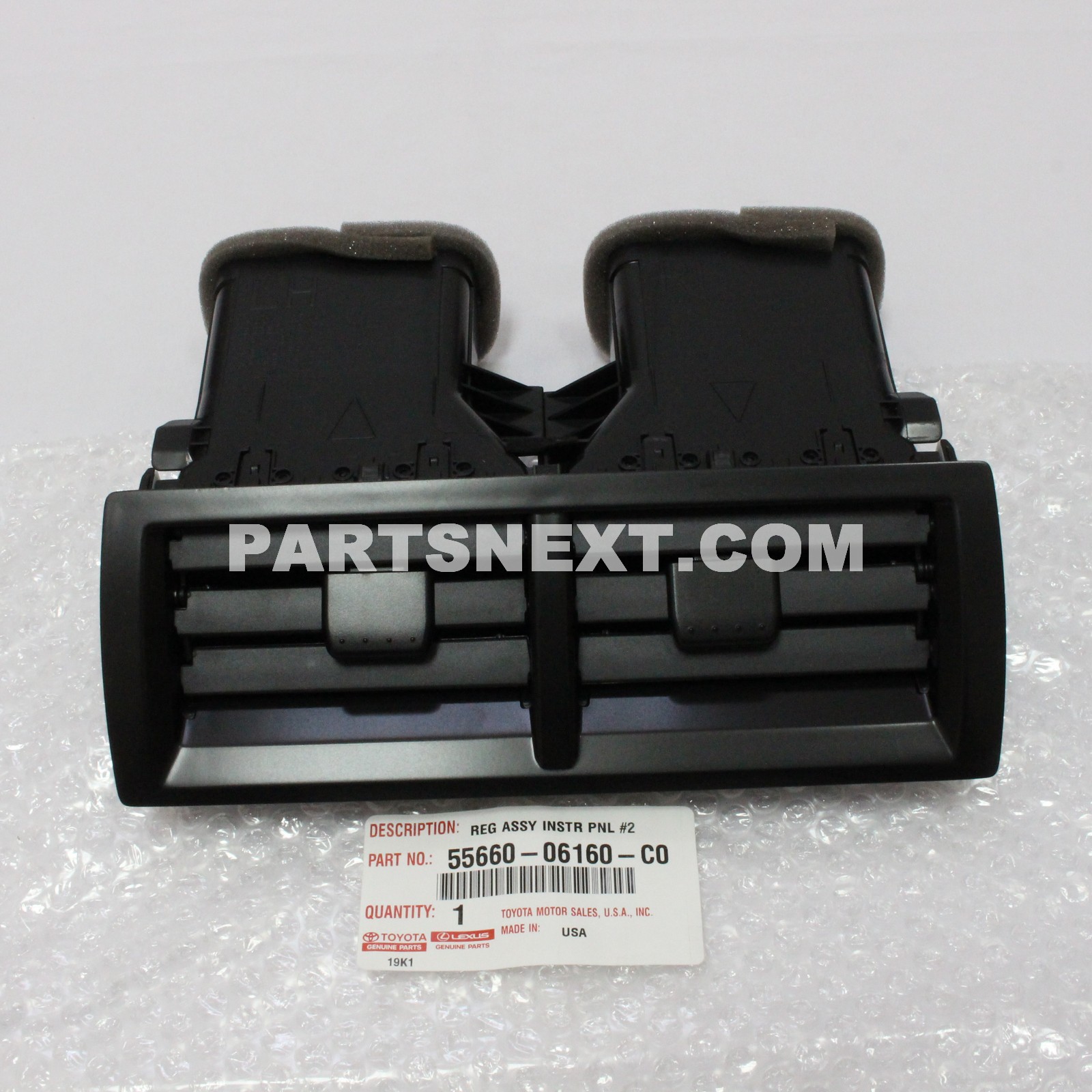Toyota :: 55660-06160-C0 REGISTER ASSY