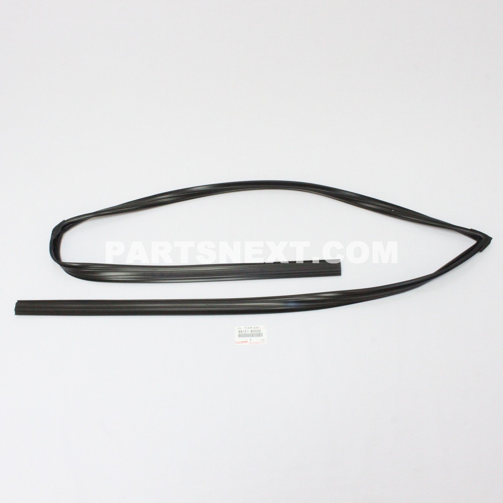 Toyota :: 68151-60032 RUN, FRONT DOOR GLASS, LH