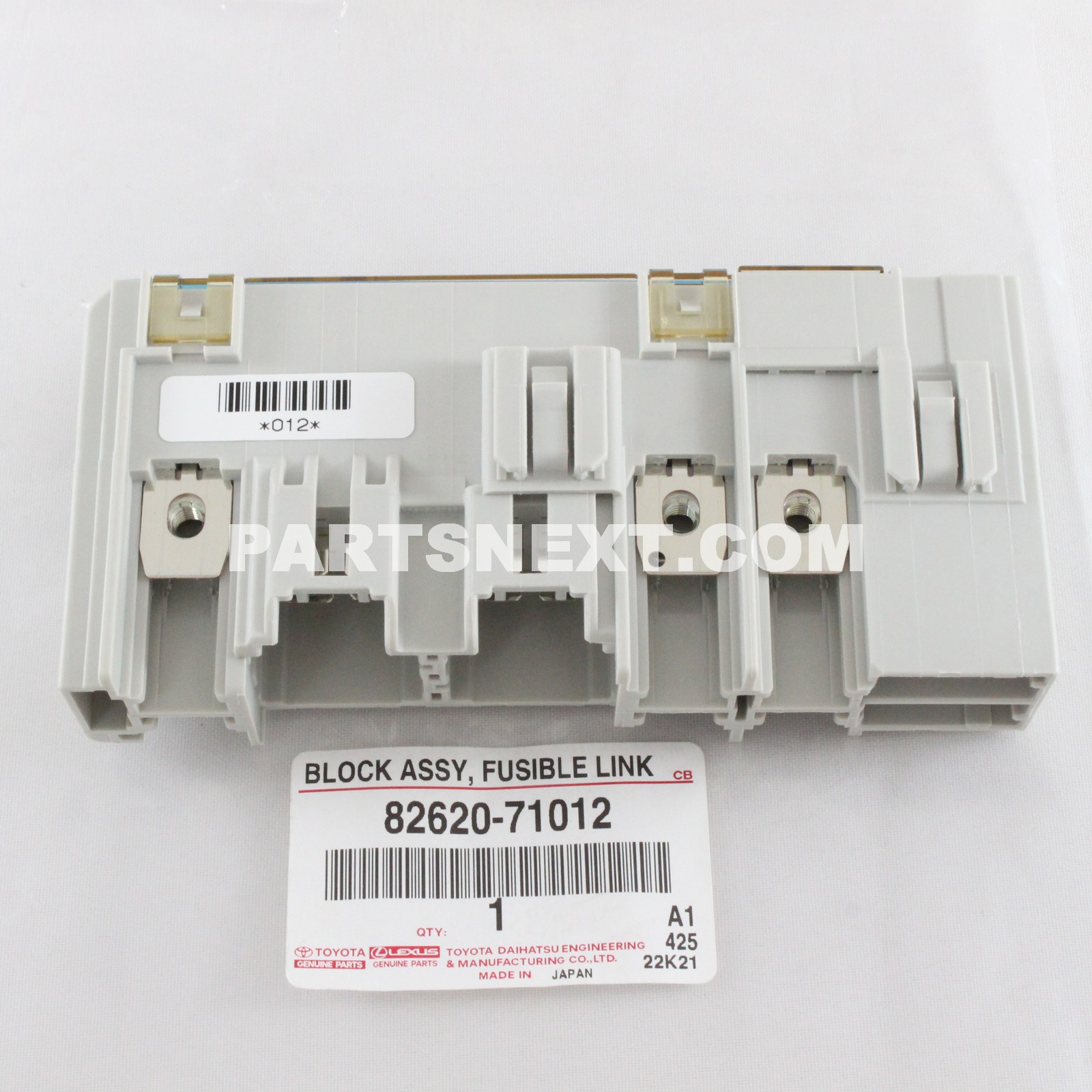 Toyota :: 82620-71012 BLOCK ASSY, FUSIBLE LINK