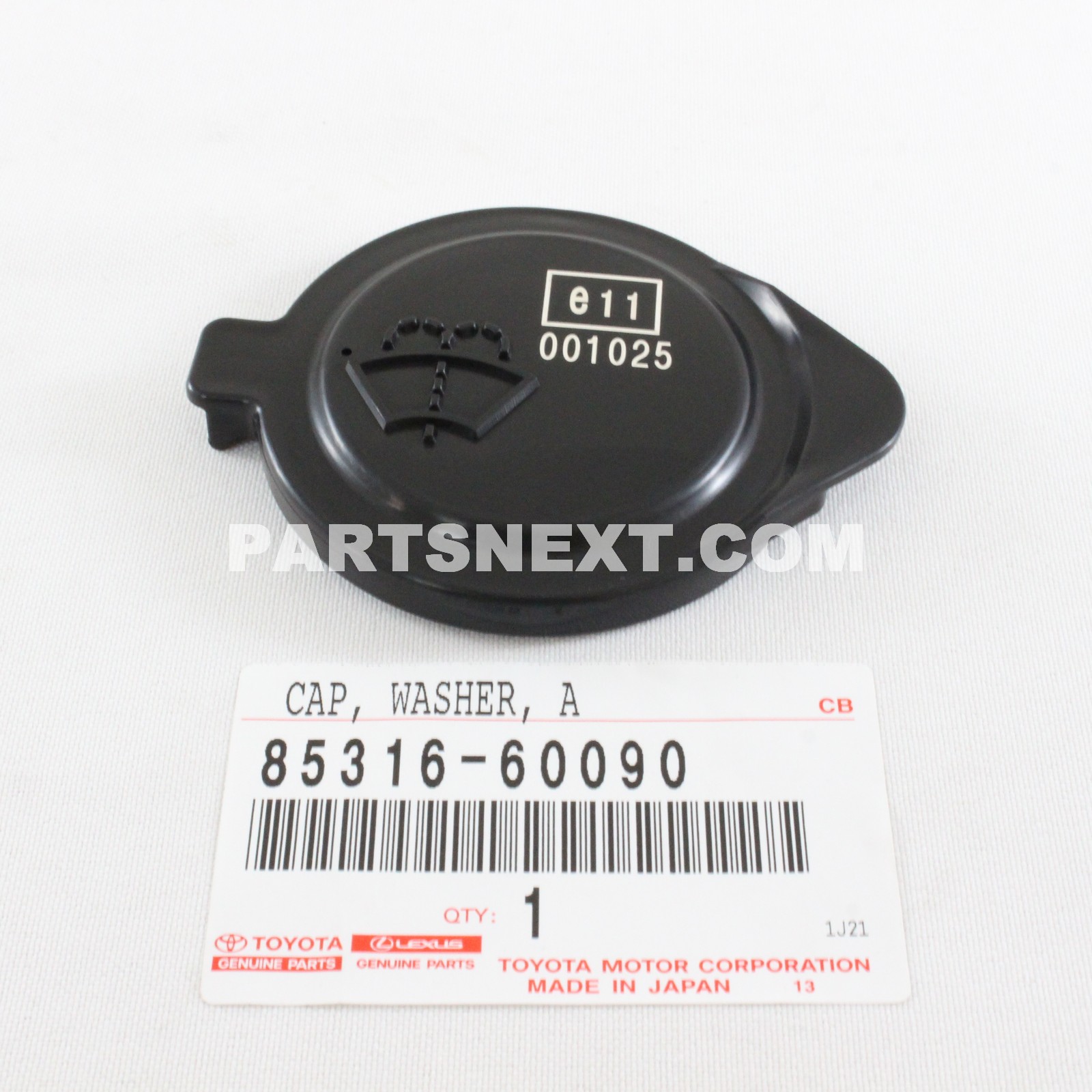 Toyota :: 85316-60090 CAP, WINDSHIELD WASHER JAR