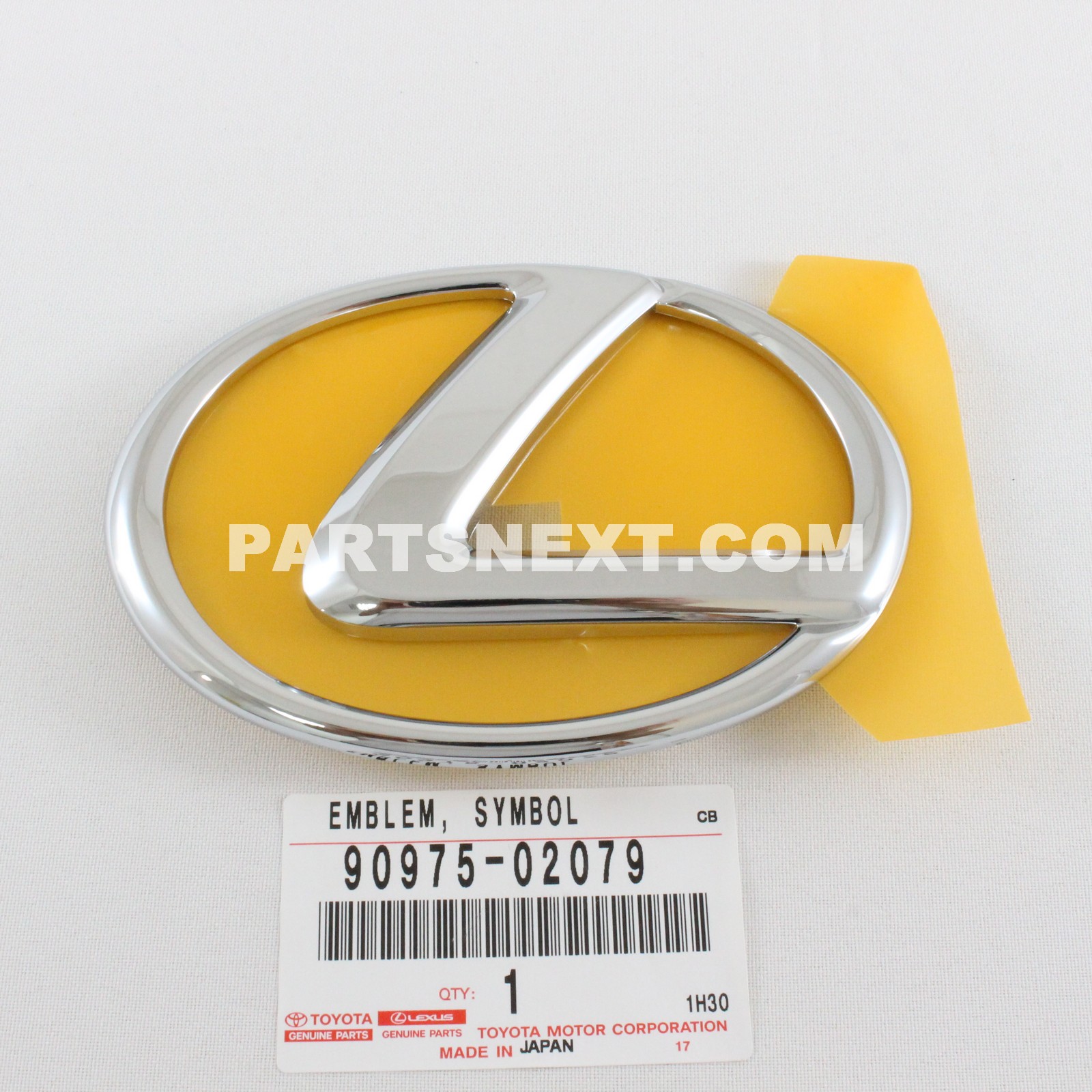 Toyota :: 90975-02079 EMBLEM, RADIATOR GRILLE (OR FRONT PANEL)