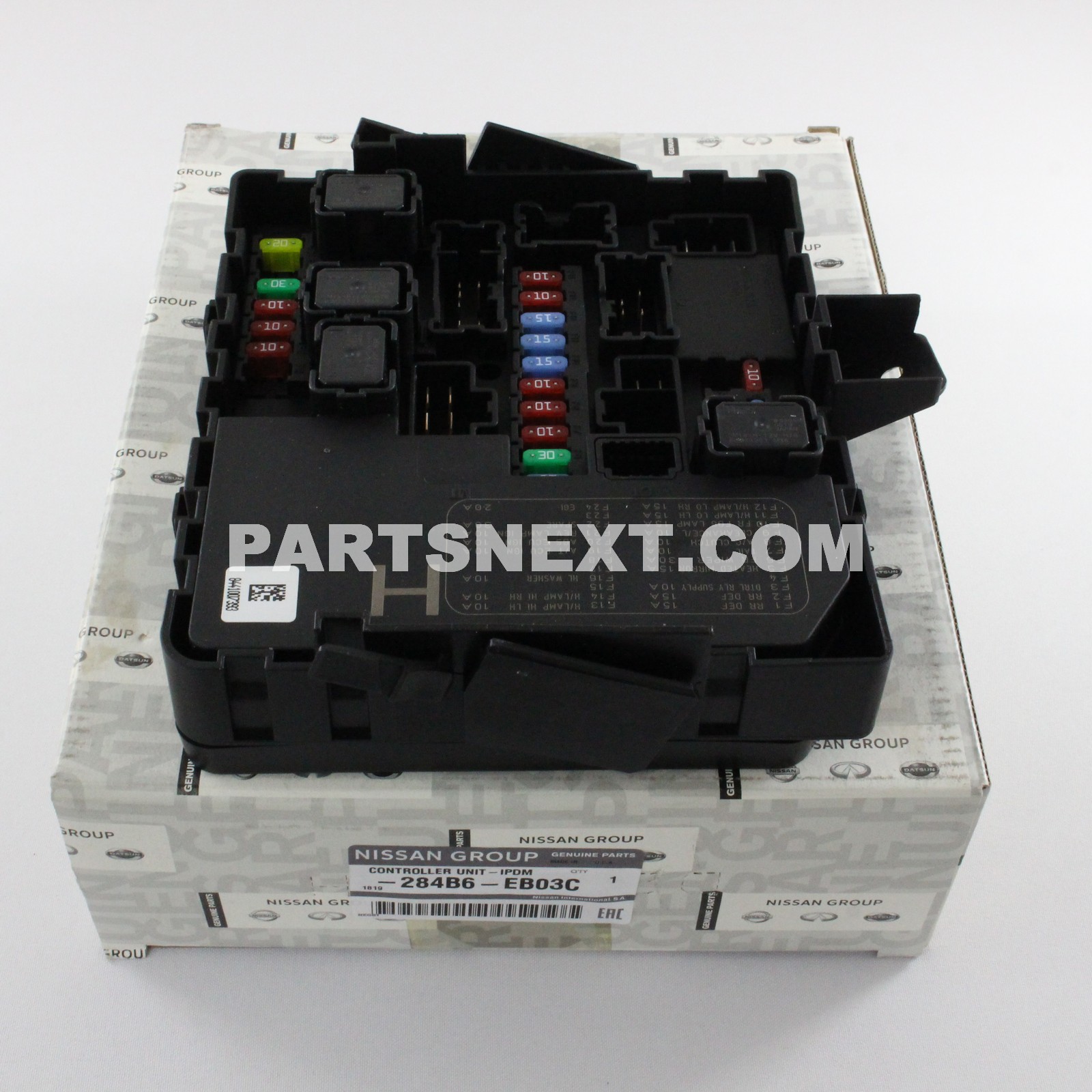 Nissan :: 284B6-EB03C CONTROLLER UNIT-IPDM ENGINE ROOM