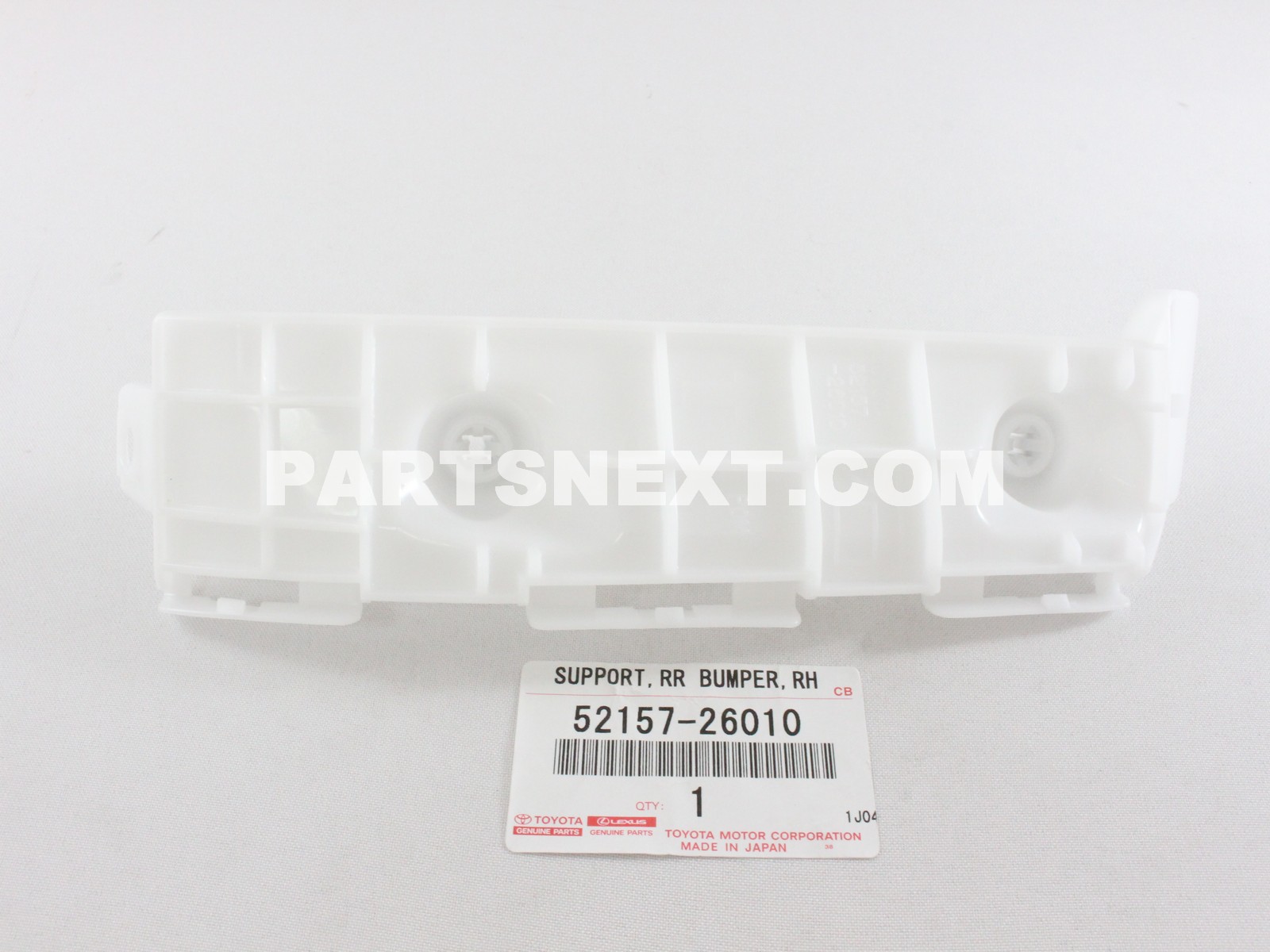 Toyota :: 52157-26010 SUPPORT, REAR BUMPER SIDE, NO.2 RH