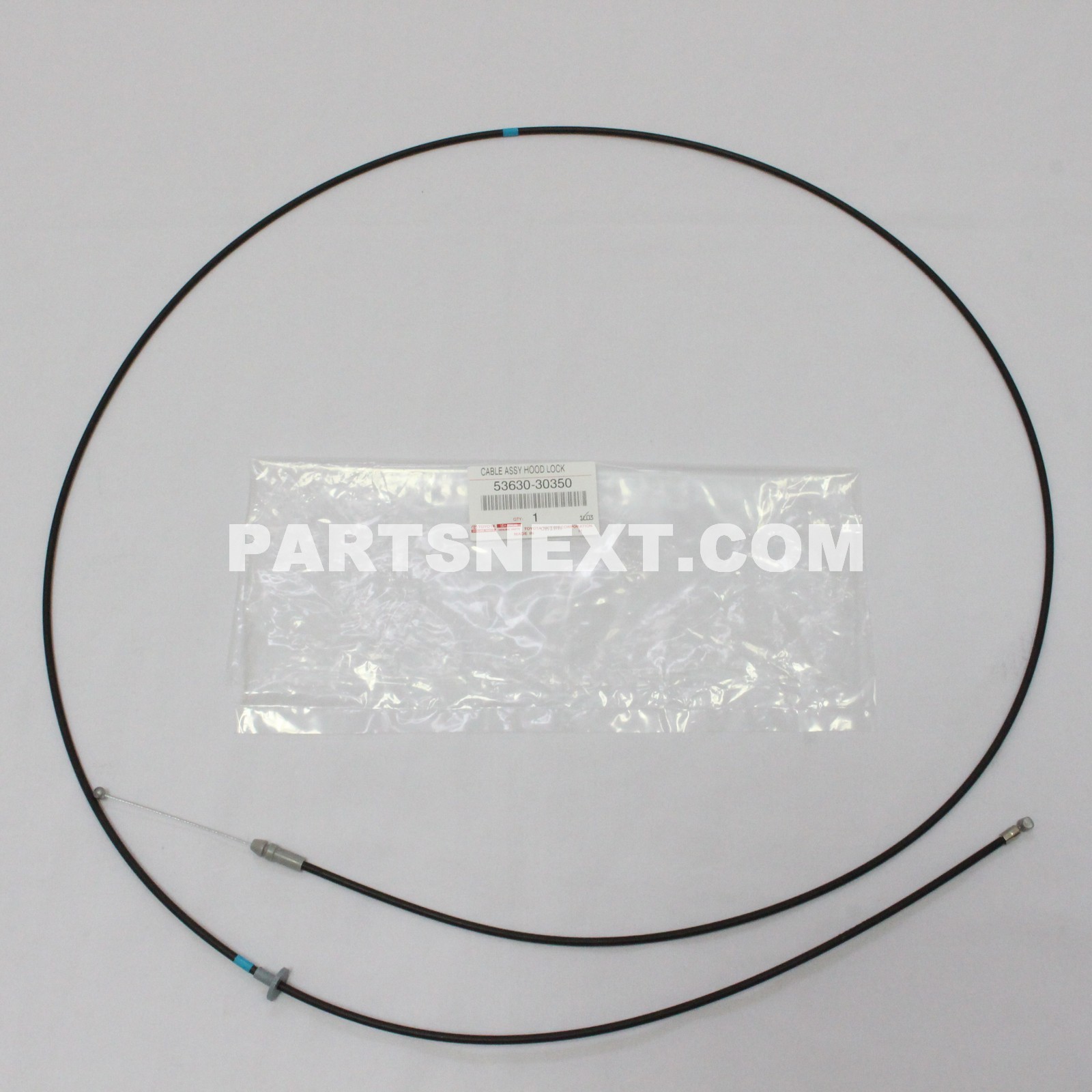 Toyota :: 53630-30350 CABLE ASSY, HOOD LOCK CONTROL