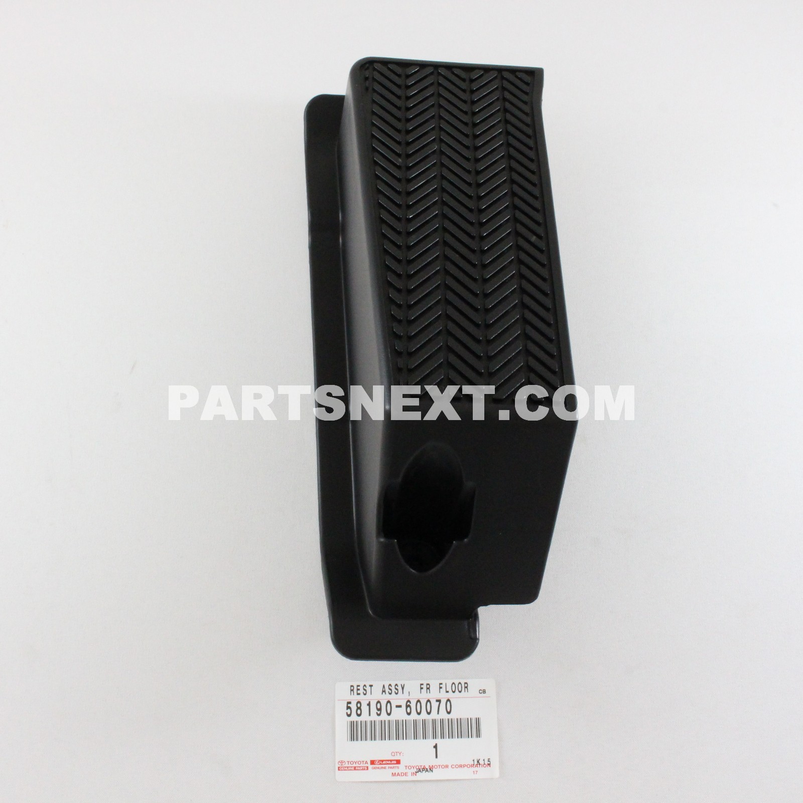 Toyota :: 58190-60070 FOOTREST, FRONT FLOOR