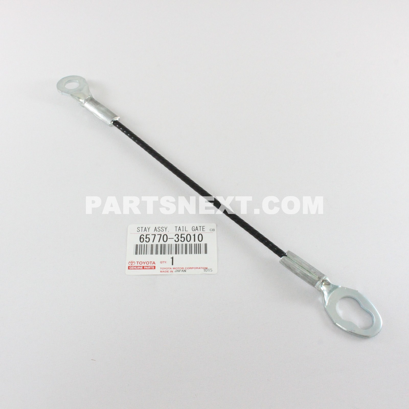 Toyota :: 65770-35010 STAY ASSY, TAIL GATE