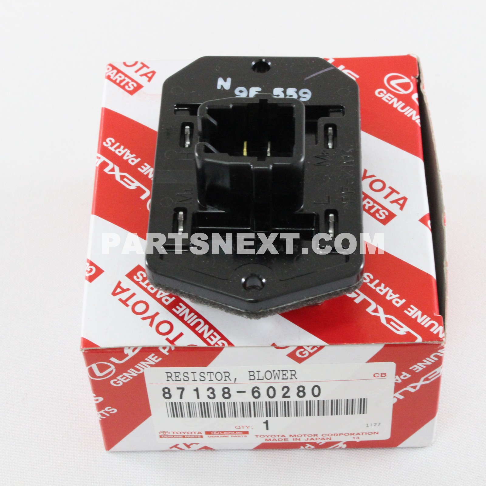 Toyota :: 87138-60280 RESISTOR, BLOWER