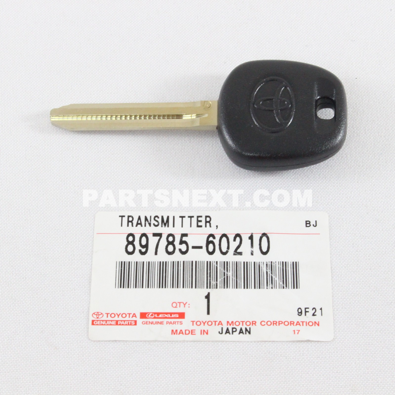 Toyota :: 89785-60210 TRANSMITTER, TRANSPONDER KEY MASTER