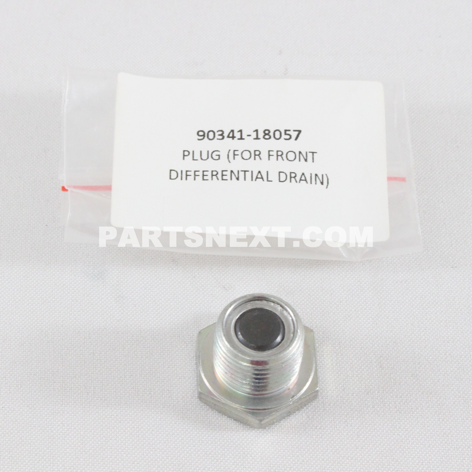 Toyota :: 90341-18057 PLUG (FOR FRONT DIFFERENTIAL DRAIN)