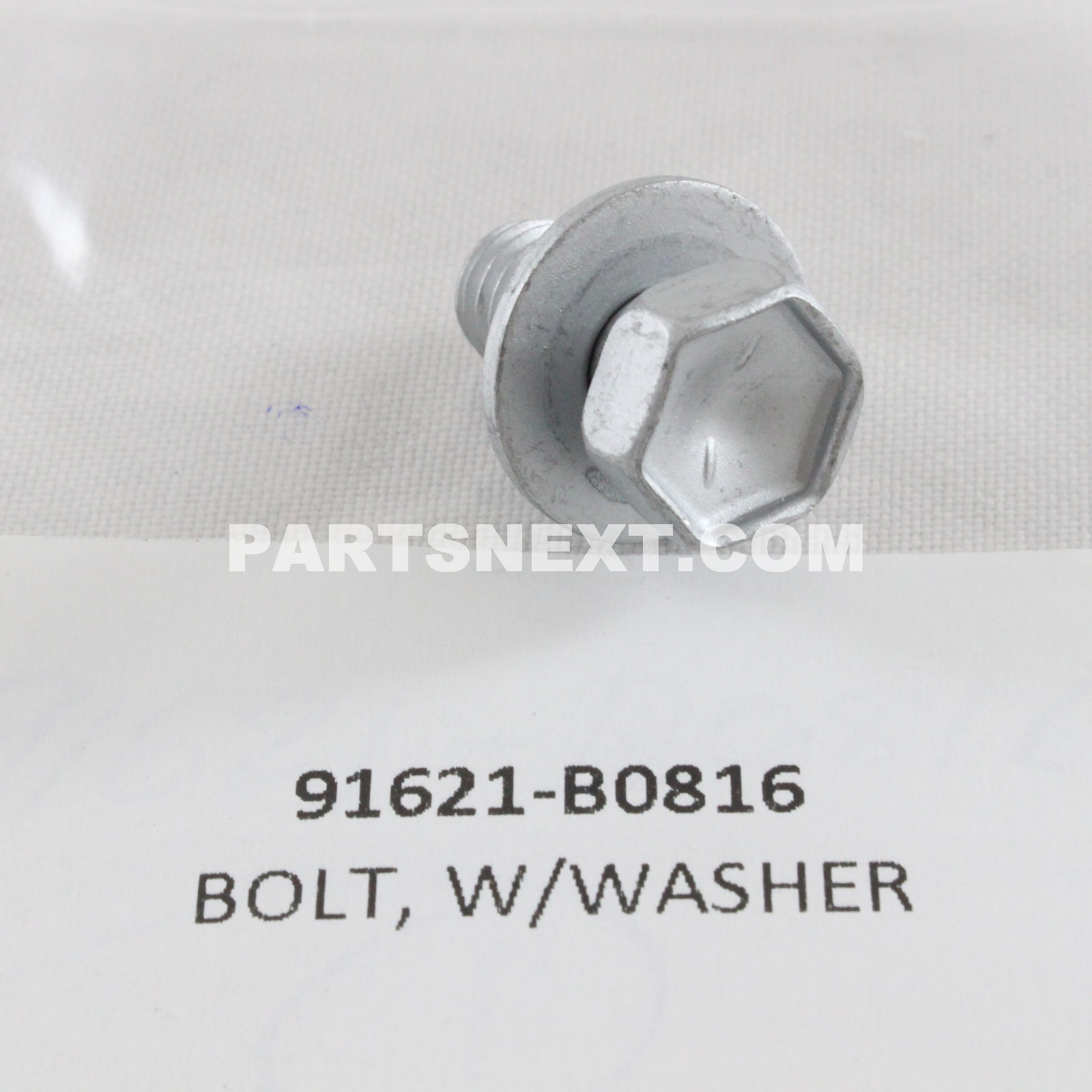Toyota :: 91621-B0816 BOLT, W/WASHER