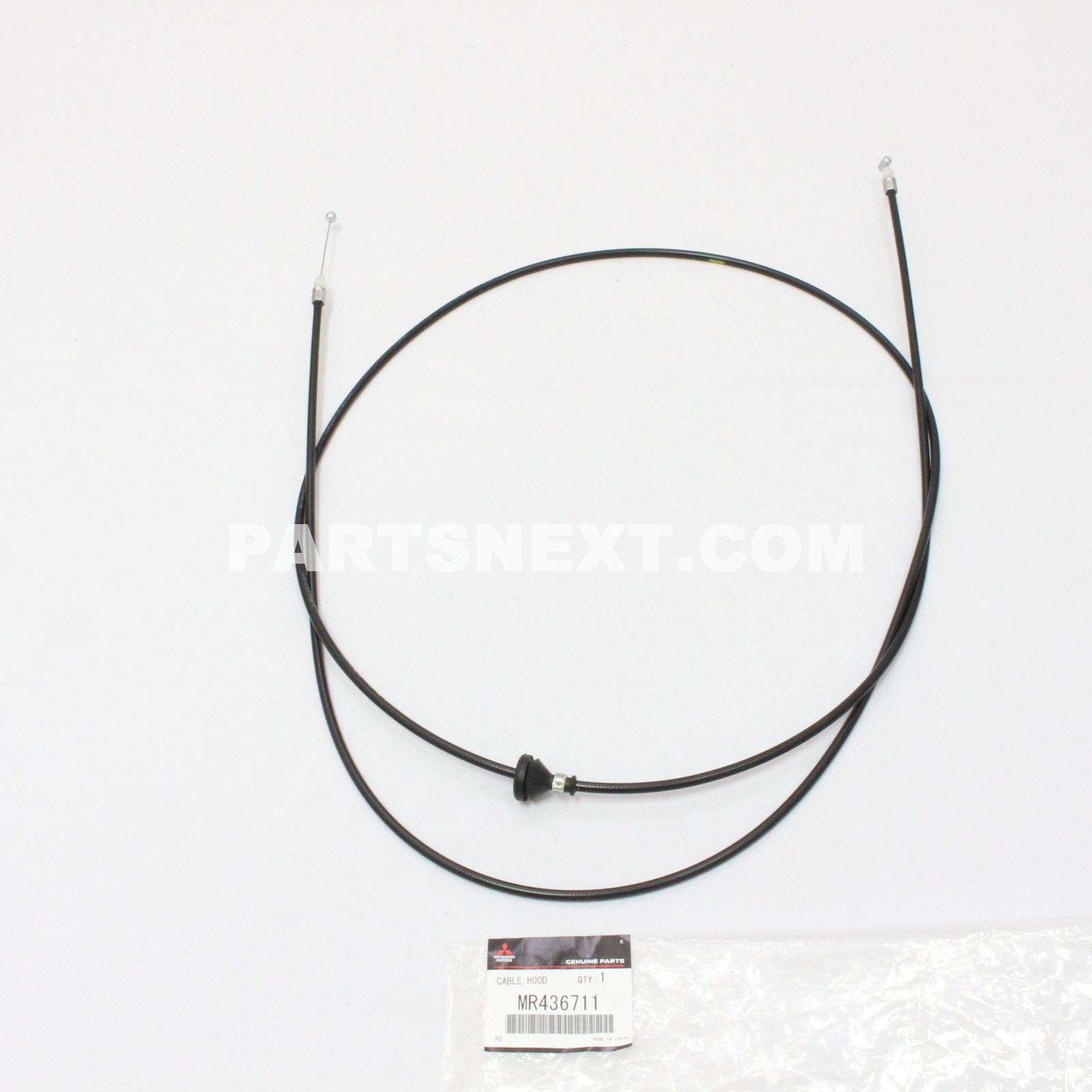 Mitsubishi :: MR436711 CABLE,HOOD LOCK RELE