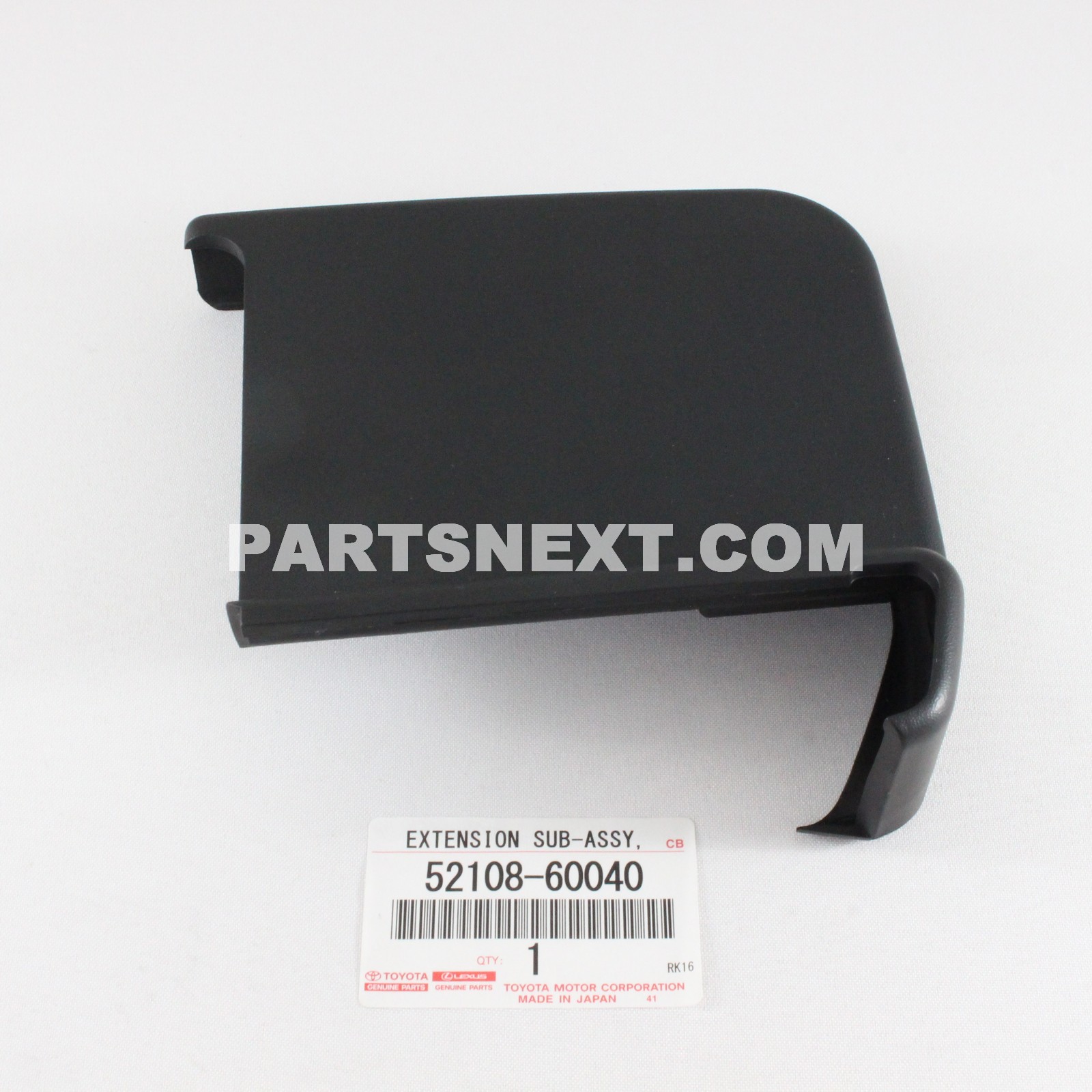 Toyota :: 52108-60040 EXTENSION SUB-ASSY, REAR BUMPER SIDE, RH