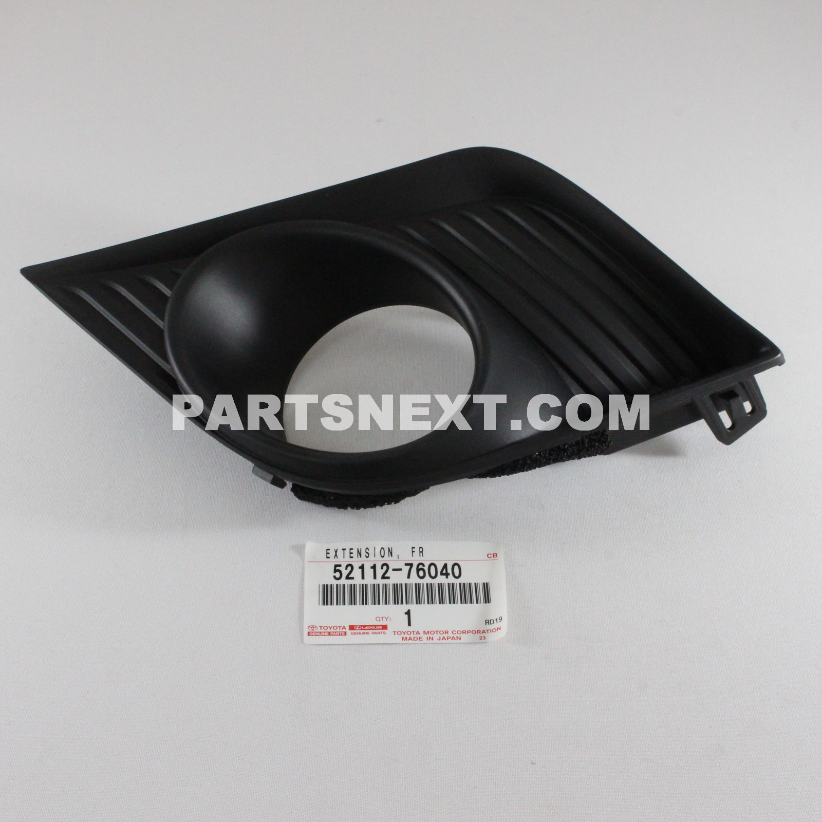 Toyota :: 52112-76040 EXTENSION, FRONT BUMPER, RH