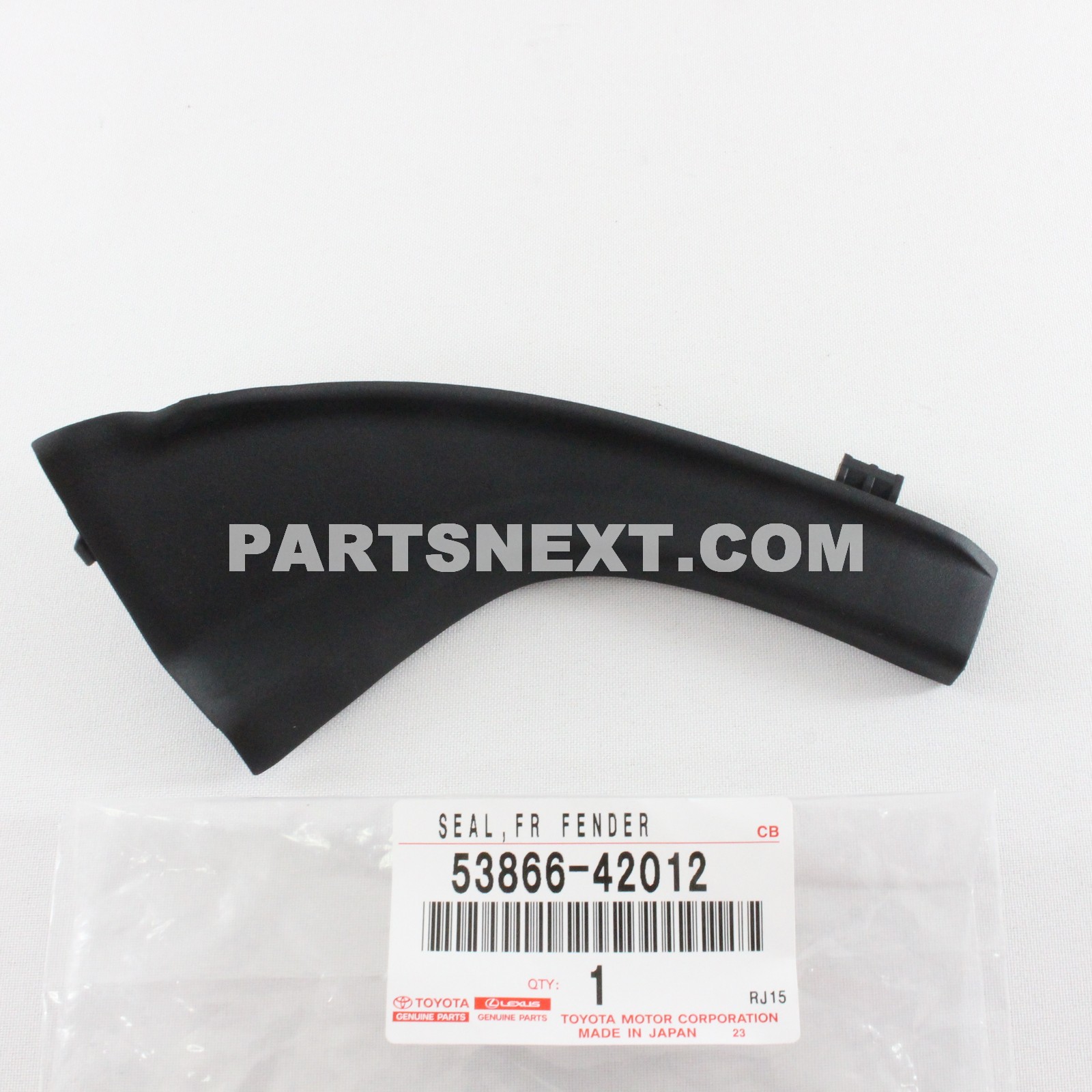 Toyota :: 53866-42012 SEAL, FRONT FENDER TO COWL SIDE, RH