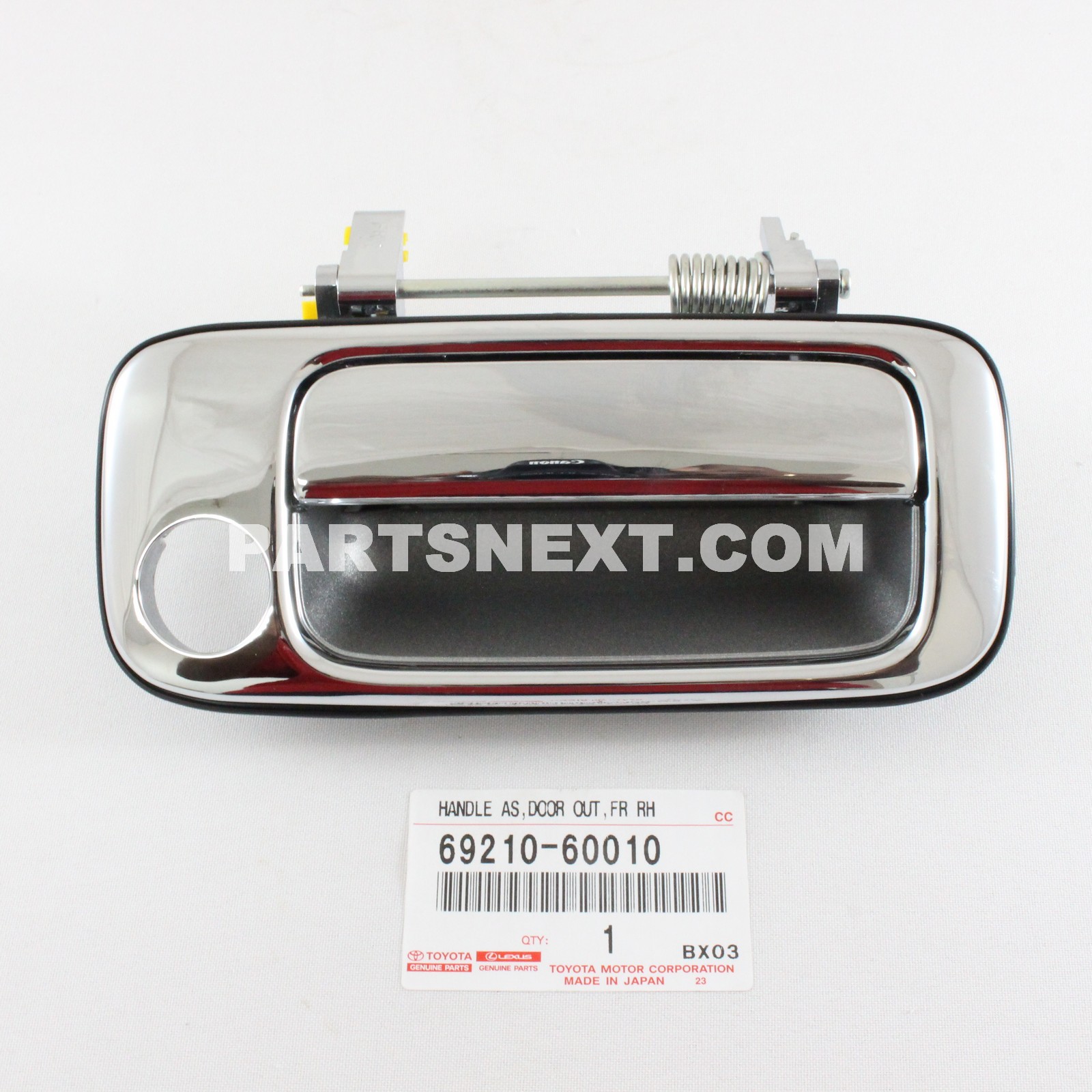 Toyota :: 69210-60010 HANDLE ASSY, FRONT DOOR, OUTSIDE RH