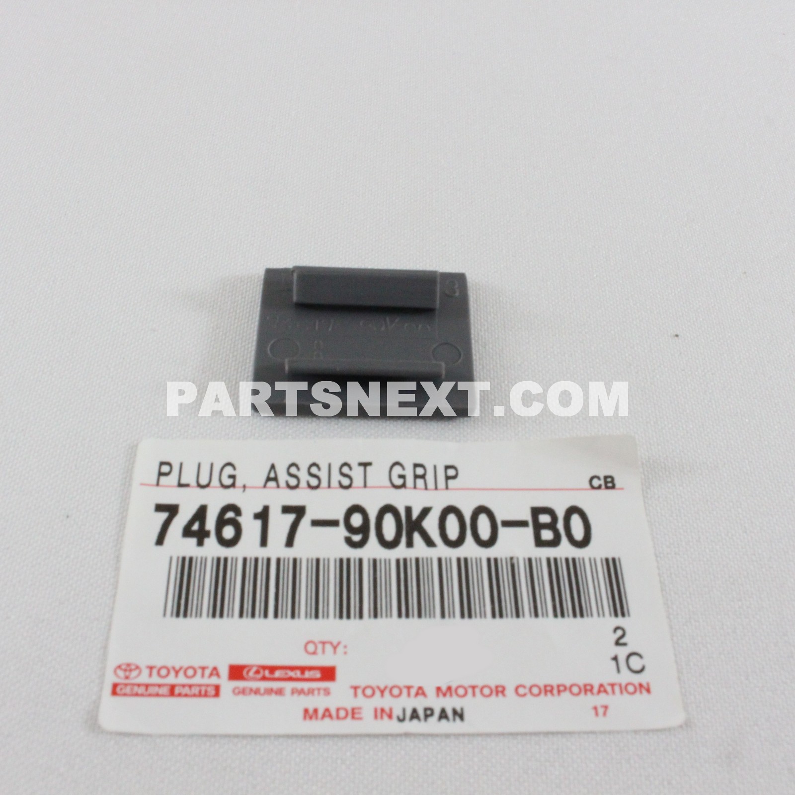 Toyota :: 74617-90K00-B0 PLUG, ASSIST GRIP