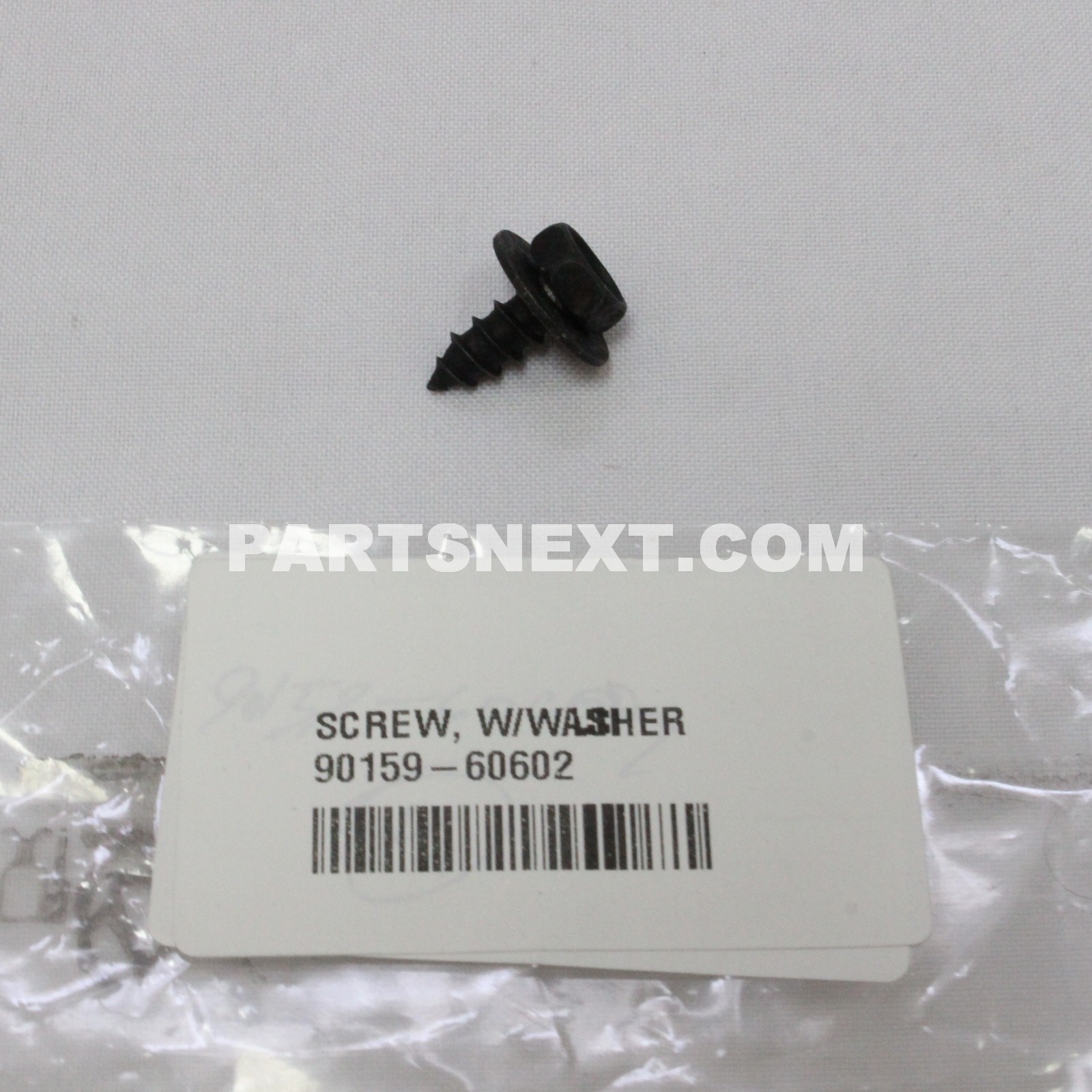 Toyota :: 90159-60602 SCREW, W/WASHER