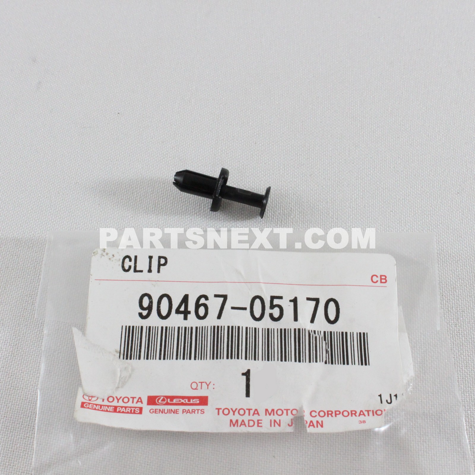 Toyota :: 90467-05170 CLIP(FOR FRONT BUMPER RETAINER)
