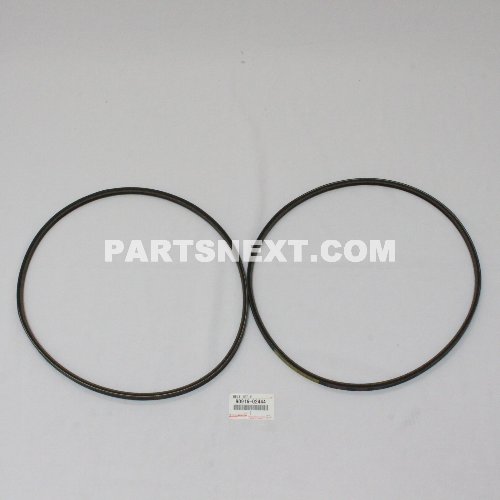 Toyota :: 90916-02444 BELT, V (COOLER COMPRESSOR TO CRANKSHAFT PULLEY ...