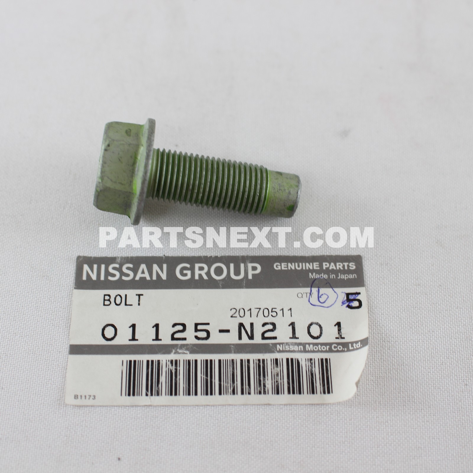 Nissan :: 01125-N2101 BOLT