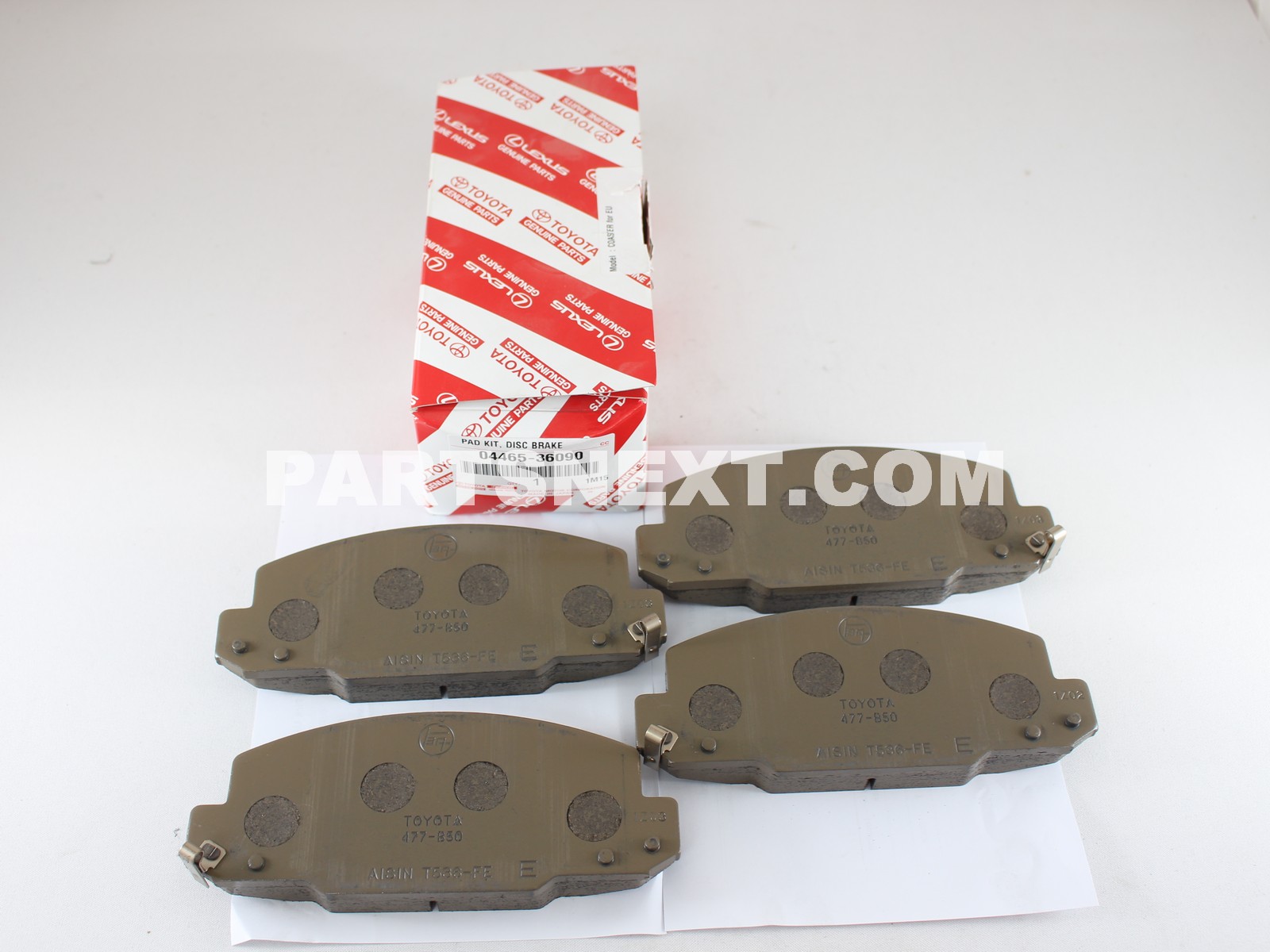 Toyota :: 04465-36090 PAD KIT, DISC BRAKE, FRONT