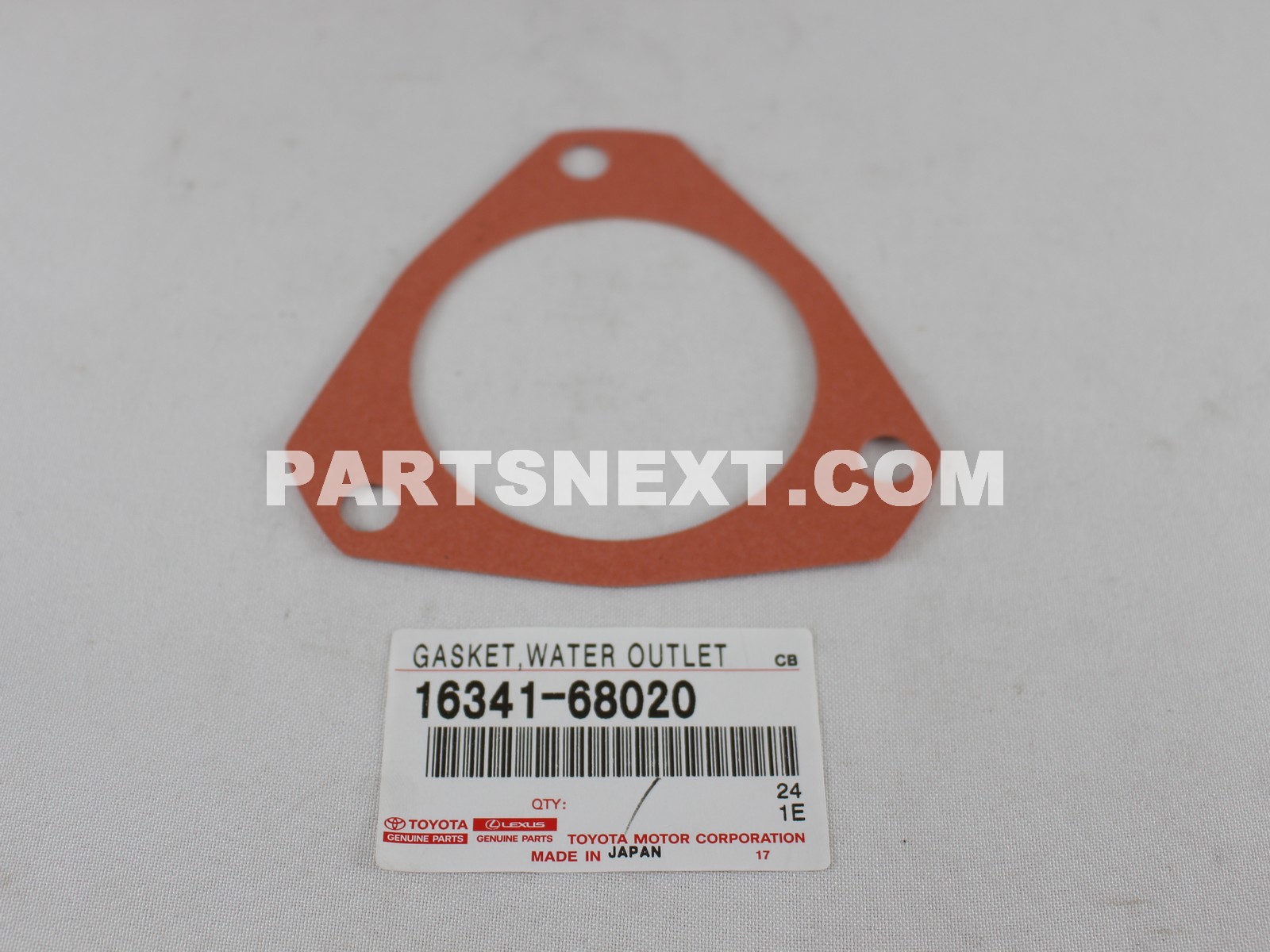Toyota :: 16341-68020 GASKET, WATER OUTLET