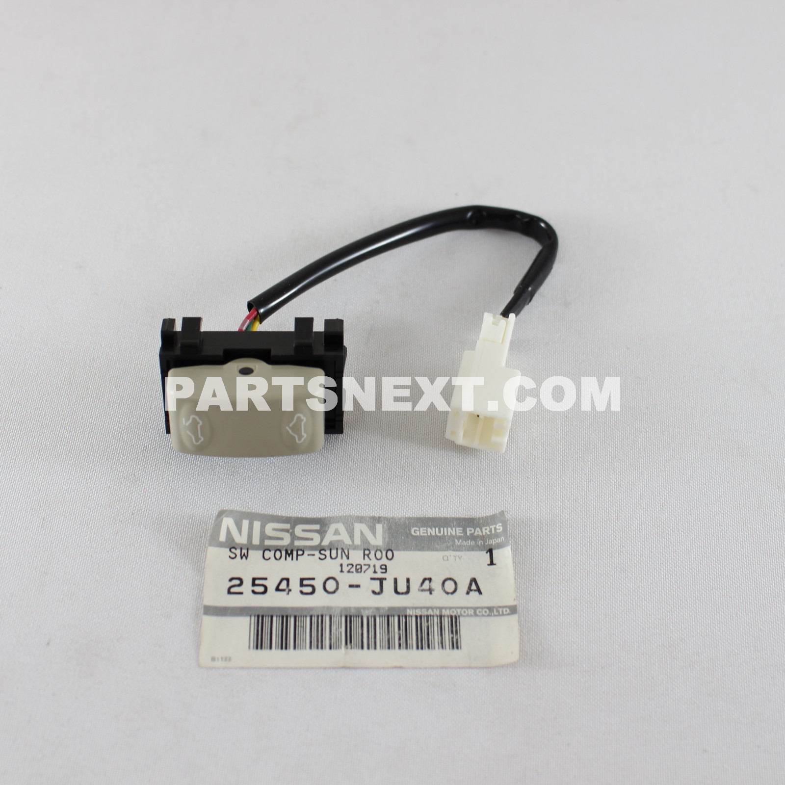 Nissan :: 25450-JU40A SWITCH ASSY-SUNROOF