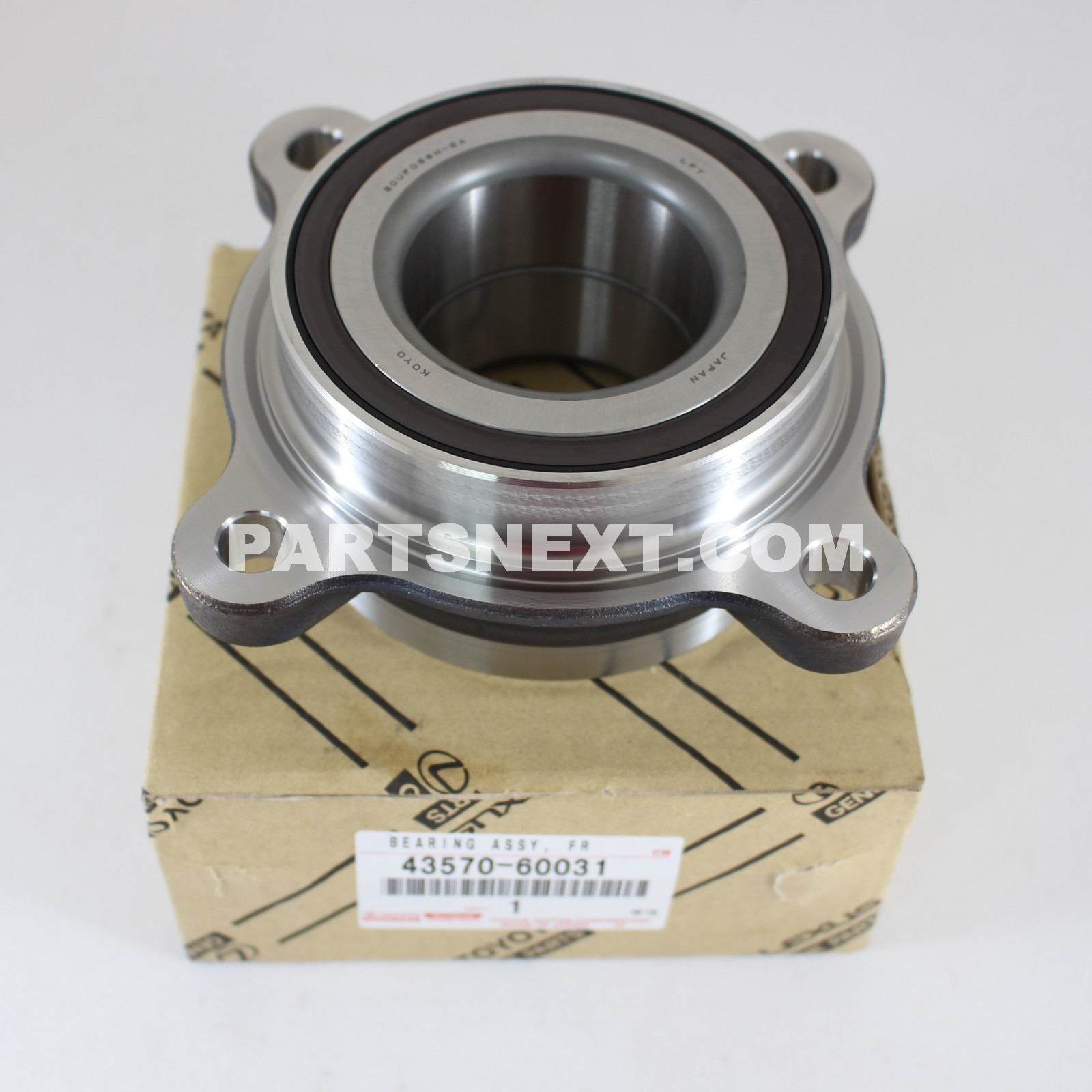 Toyota :: 43570-60031 BEARING ASSY, FRONT AXLE W/ABS ROTOR, RH/LH