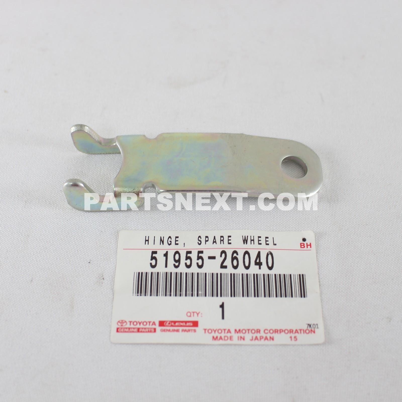Toyota :: 51955-26040 HINGE, SPARE WHEEL CARRIER, NO.1