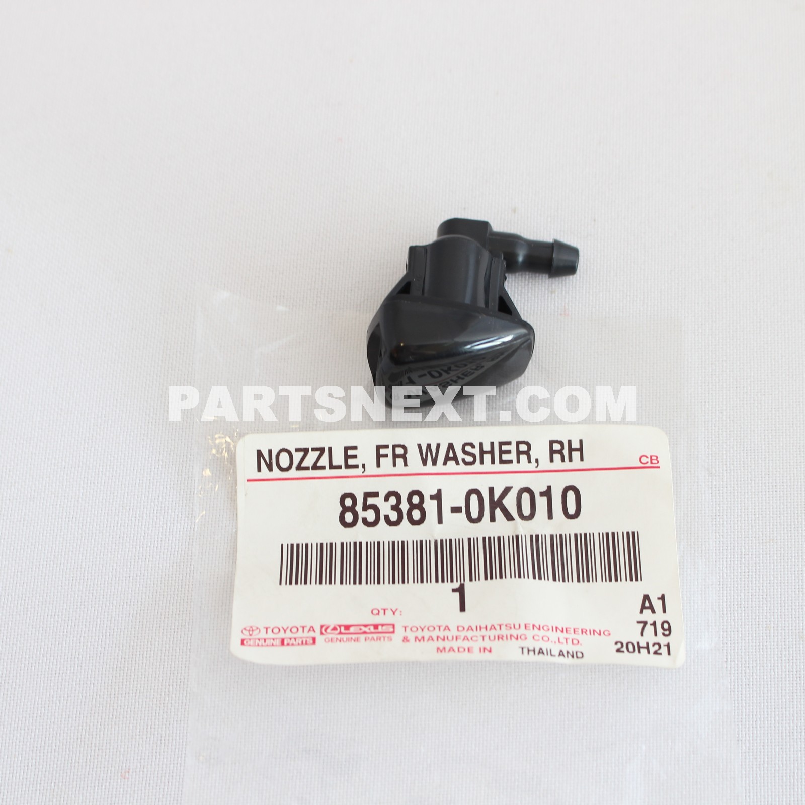 Toyota :: 85381-0K010 NOZZLE SUB-ASSY, WASHER