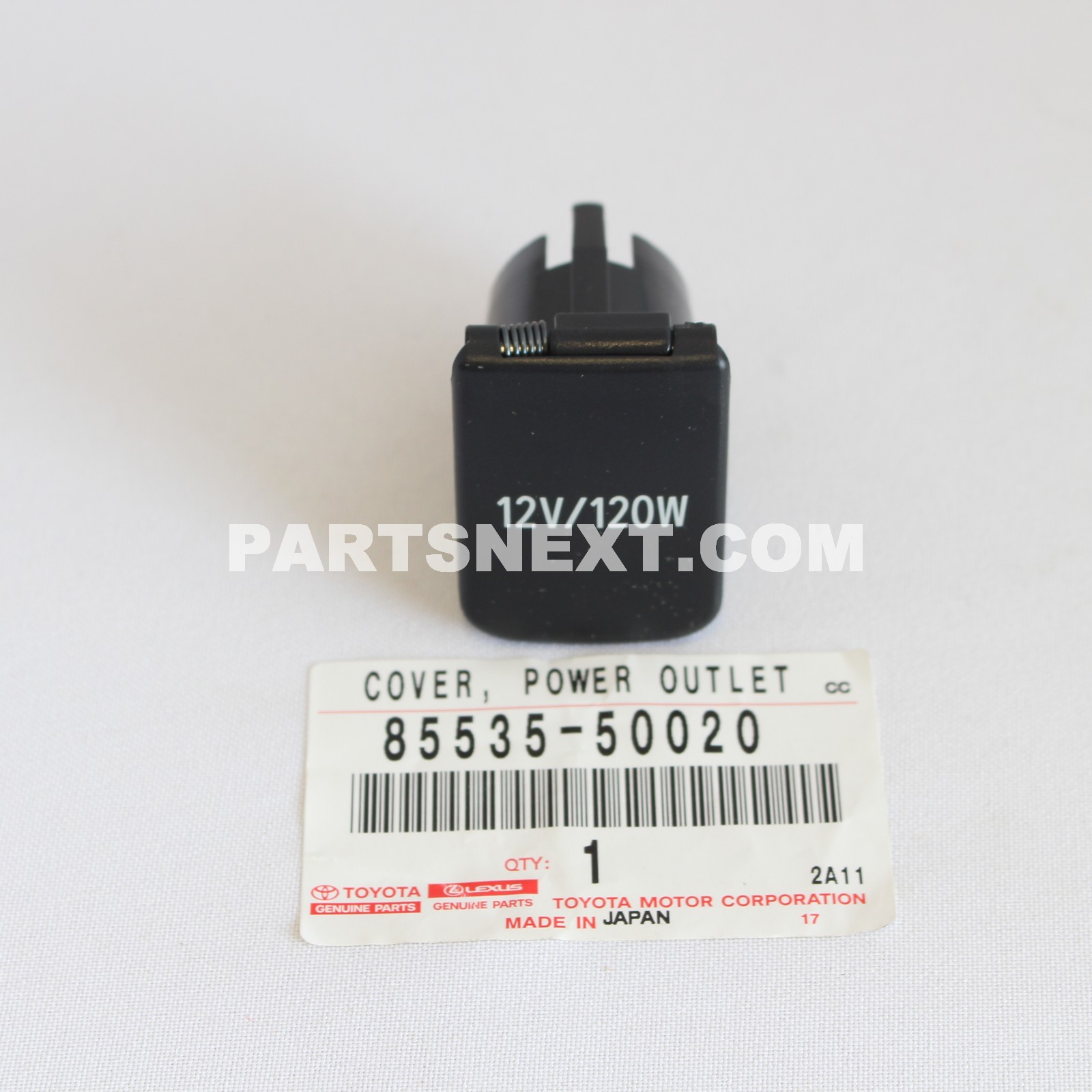 Toyota :: 85535-50020 COVER, POWER OUTLET SOCKET, CENTER