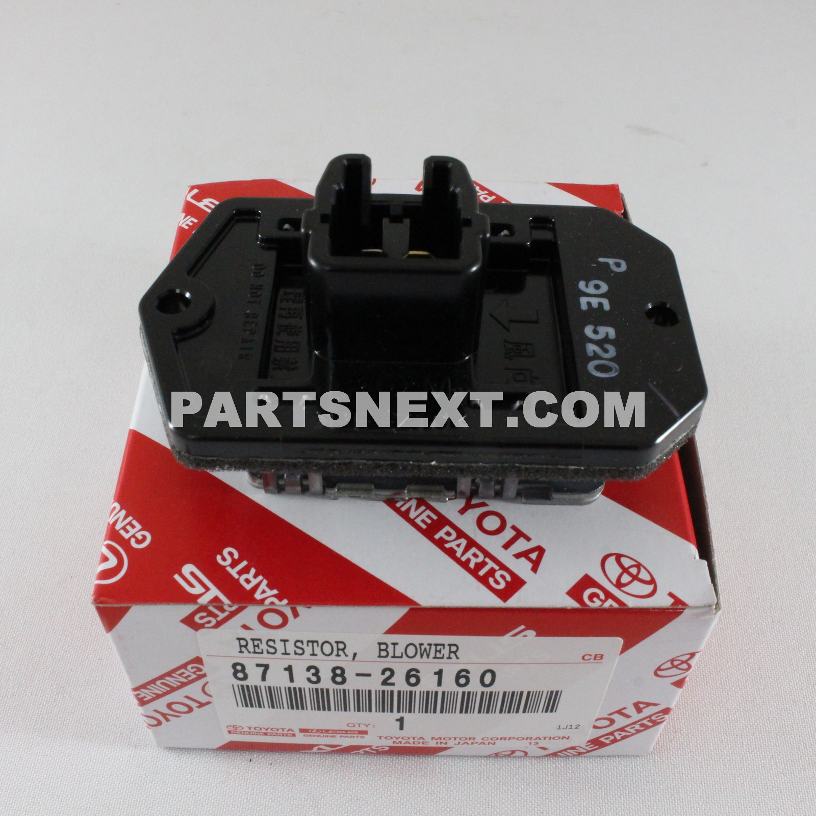 Toyota :: 87138-26160 RESISTOR, BLOWER