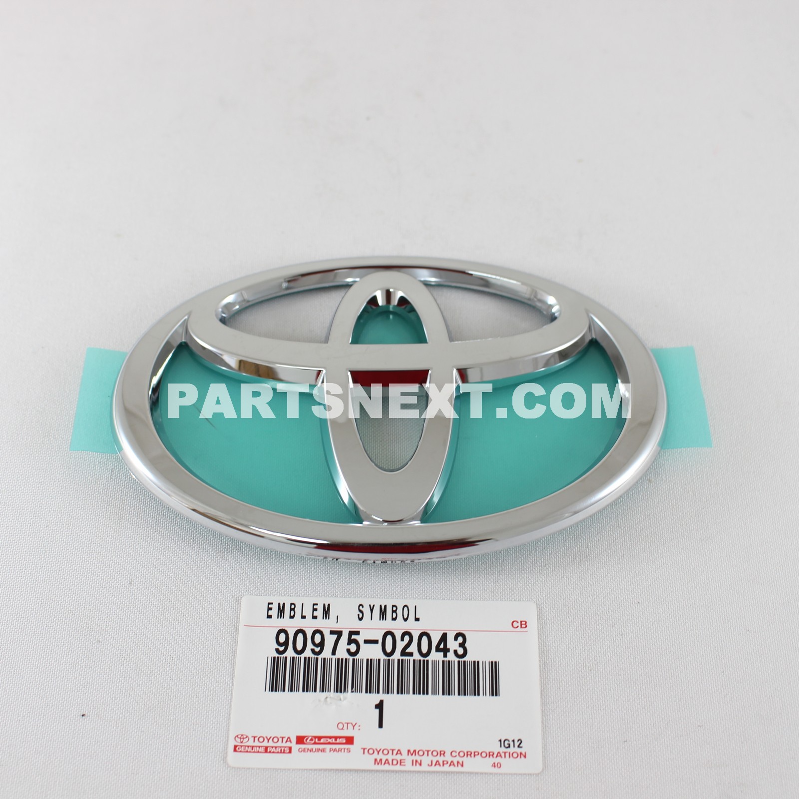 Toyota :: 90975-02043 EMBLEM, RADIATOR GRILLE (OR FRONT PANEL)