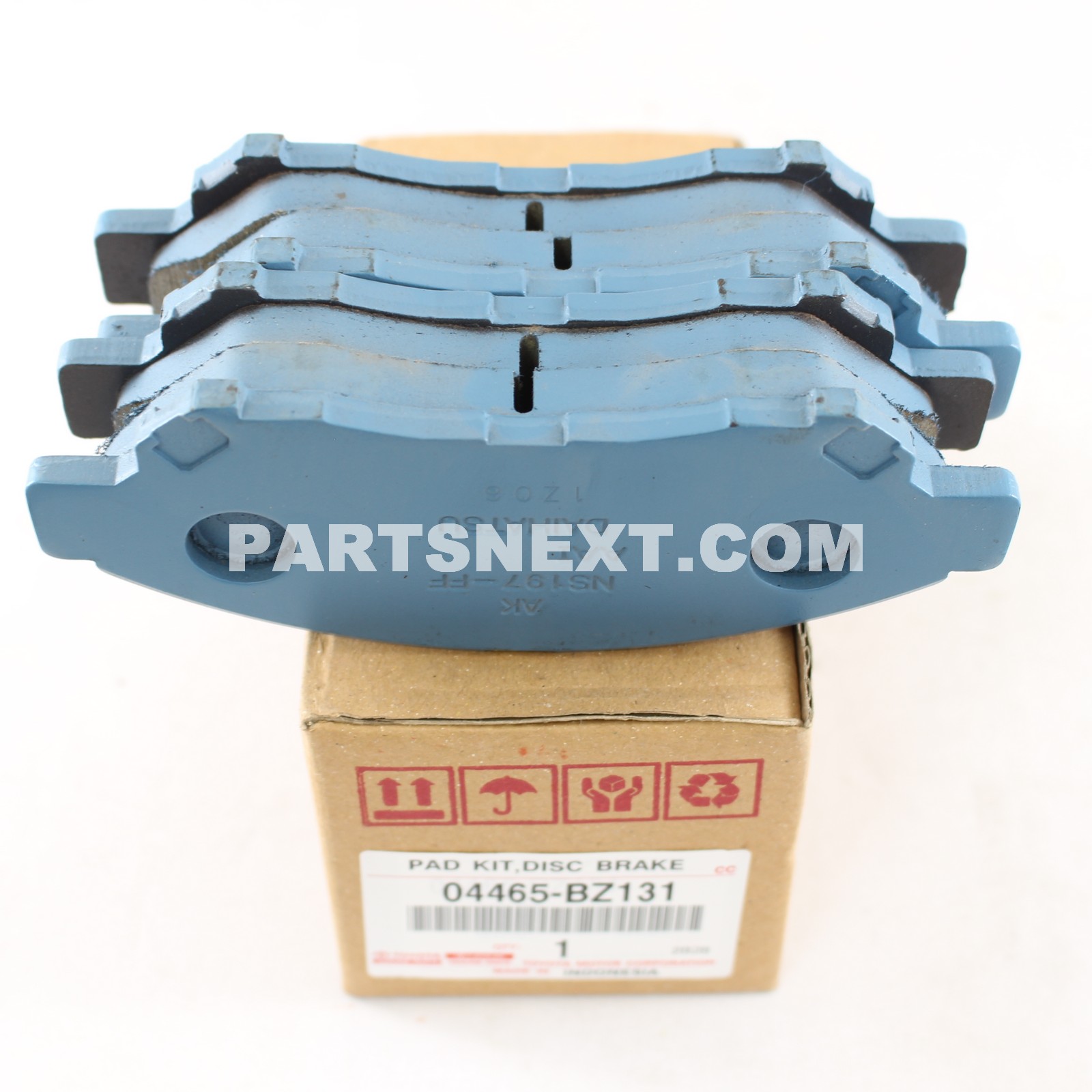 Toyota :: 04465-BZ131 PAD KIT, DISC BRAKE, FRONT