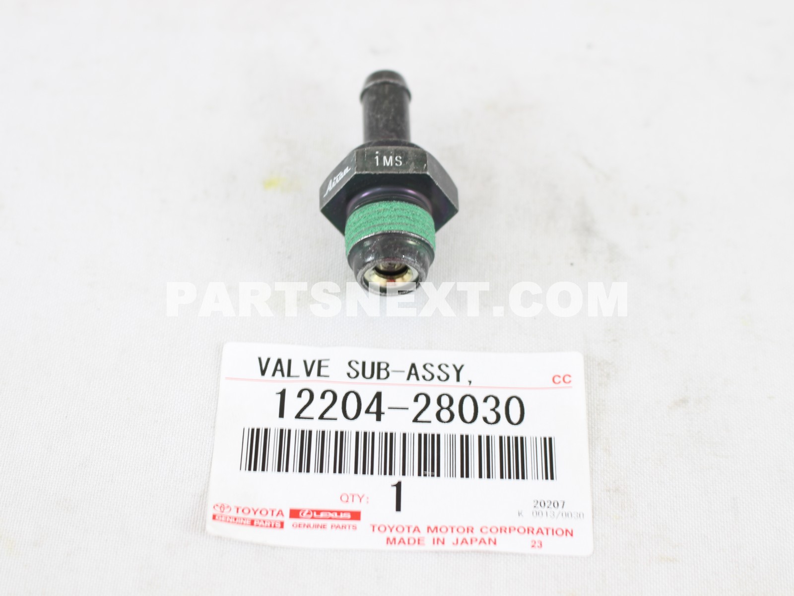 Toyota :: 12204-28030 VALVE SUB-ASSY, VENTILATION