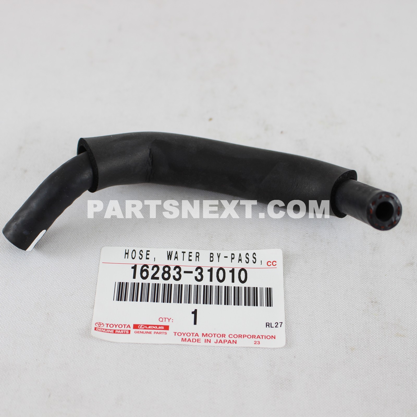 Toyota :: 16283-31010 HOSE, WATER BY-PASS, NO.6