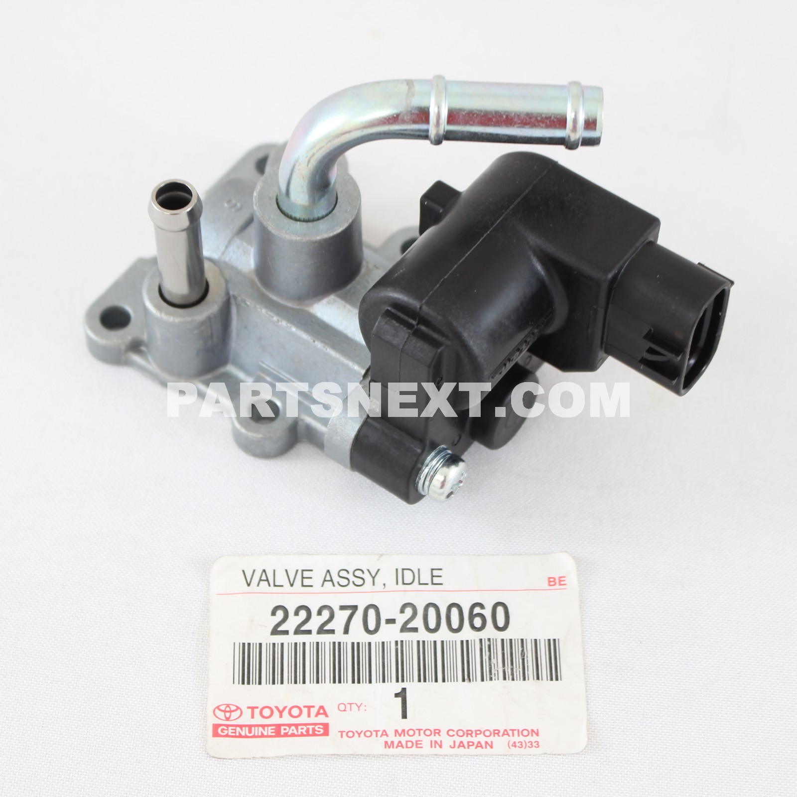 Toyota :: 22270-20060 VALVE ASSY, IDLE SPEED CONTROL(FOR THLOTTLE BODY)
