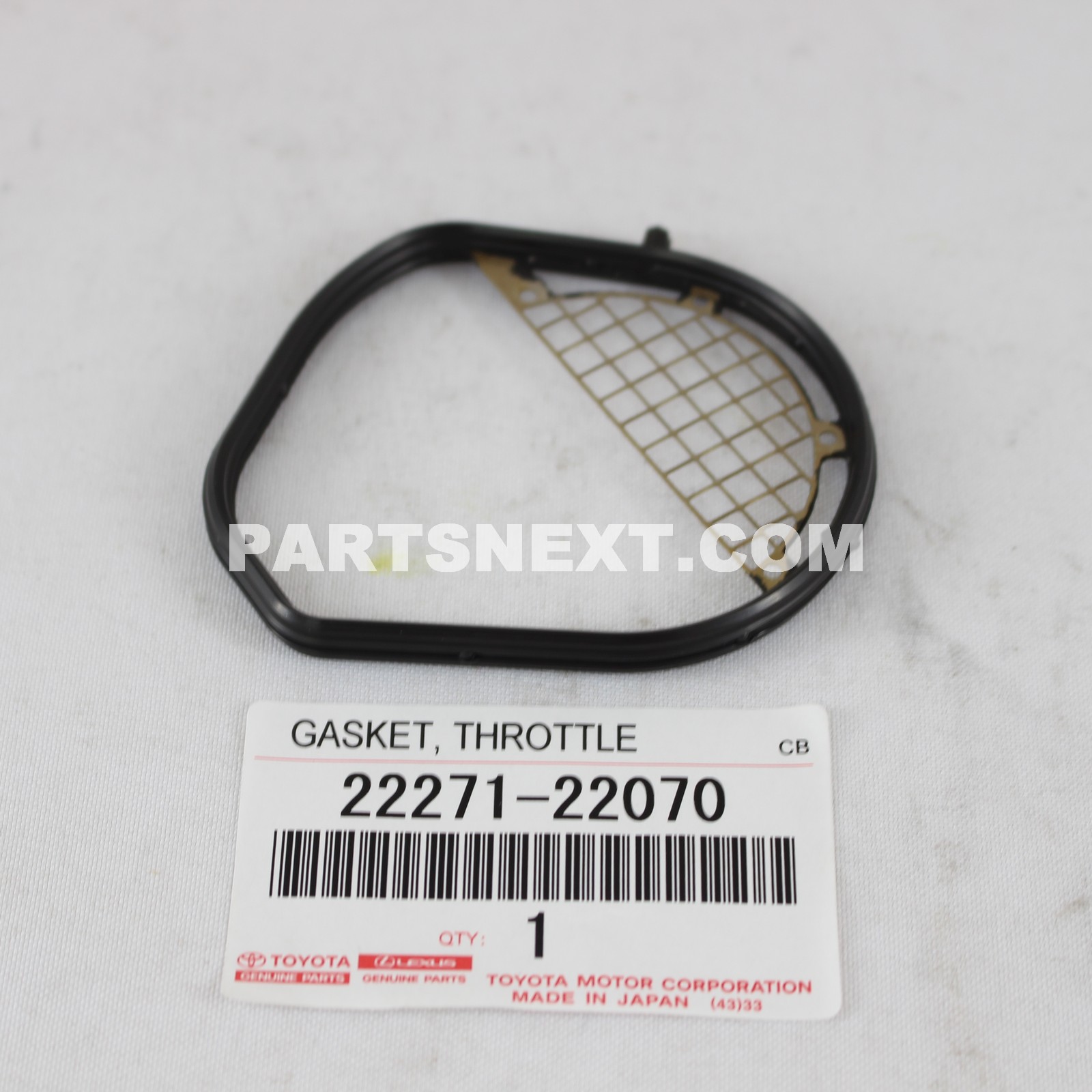 Toyota :: 22271-22070 GASKET, THROTTLE BODY