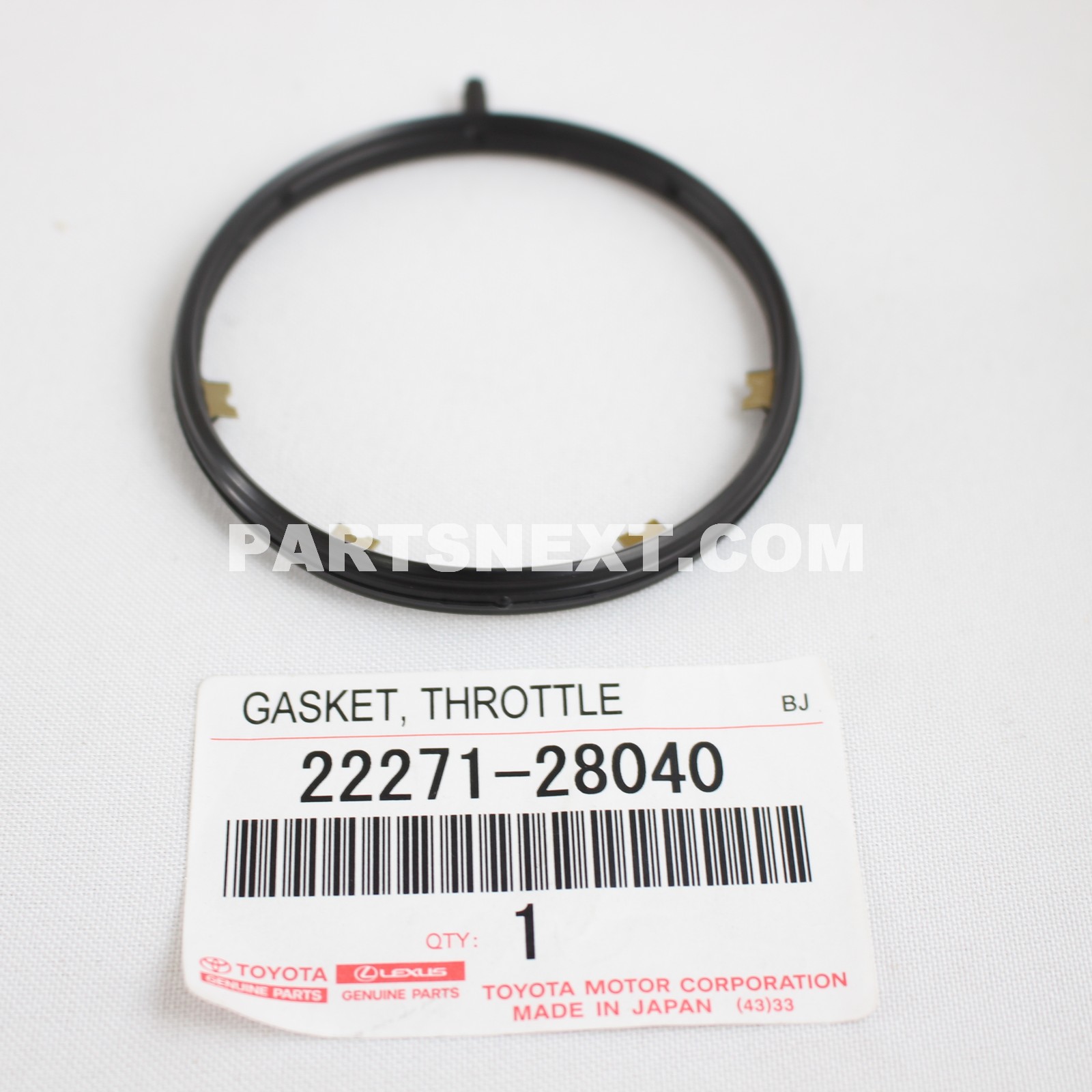 Toyota :: 22271-28040 GASKET, THROTTLE BODY