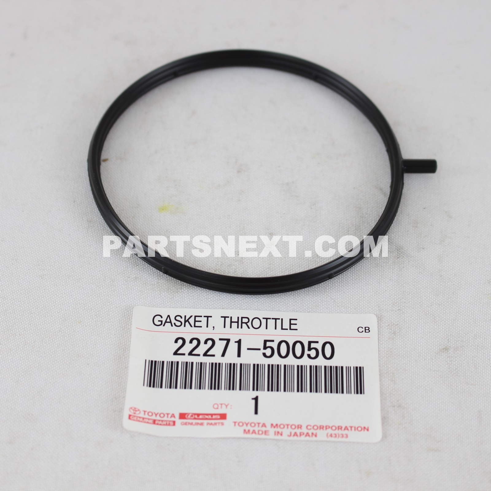 Toyota :: 22271-50050 GASKET, THROTTLE BODY