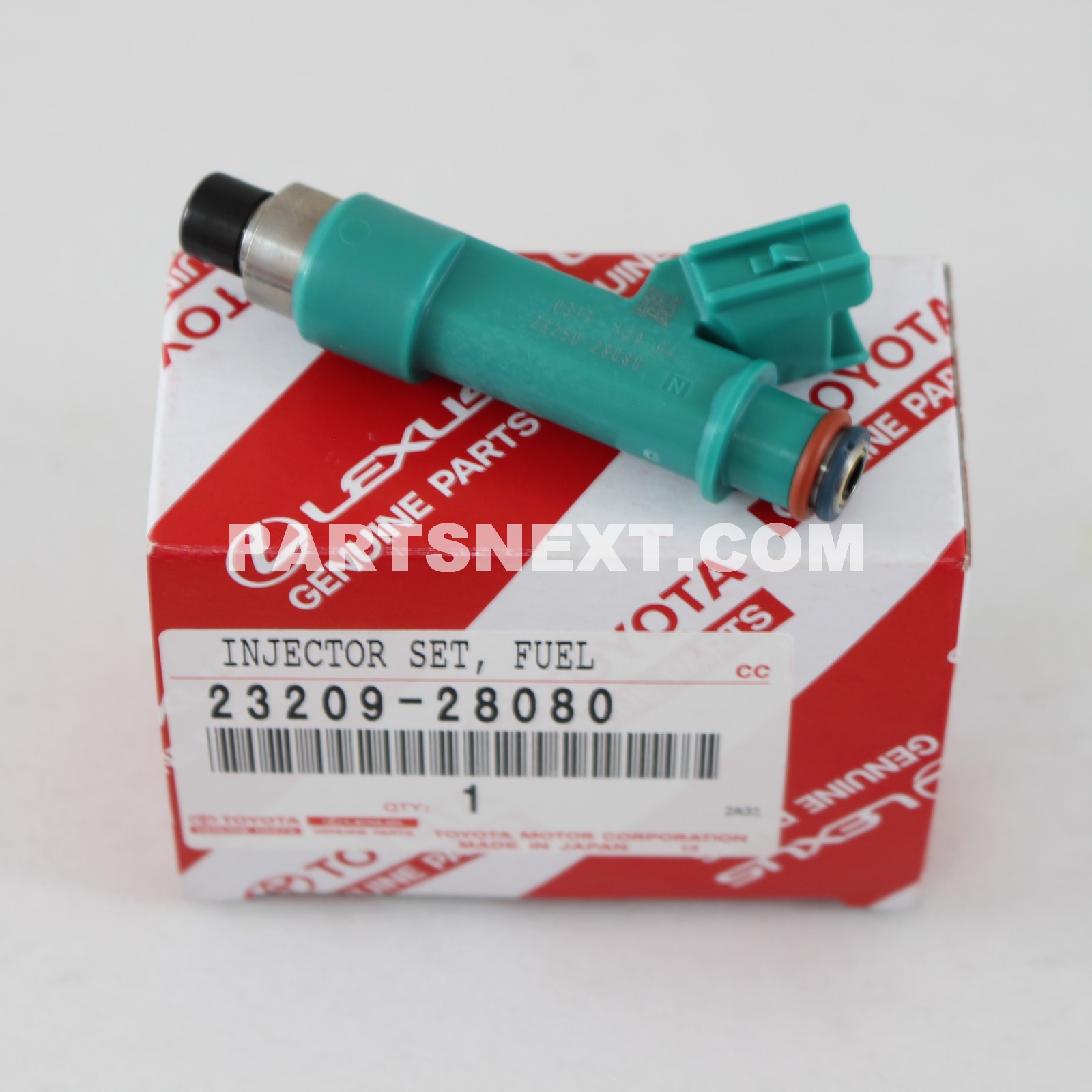 Toyota :: 23209-28080 INJECTOR ASSY, FUEL