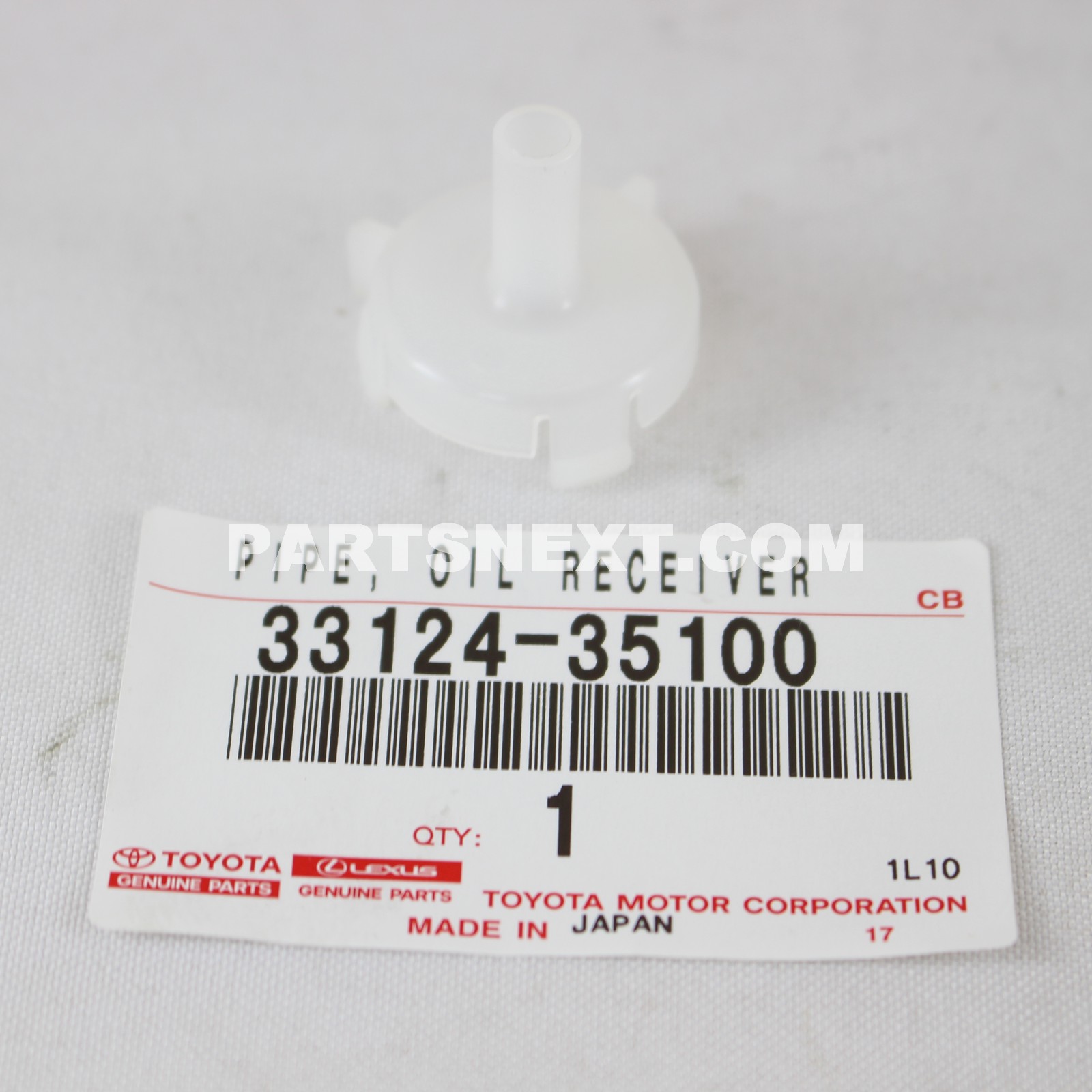 Toyota :: 33124-35100 PIPE, OIL RECEIVER